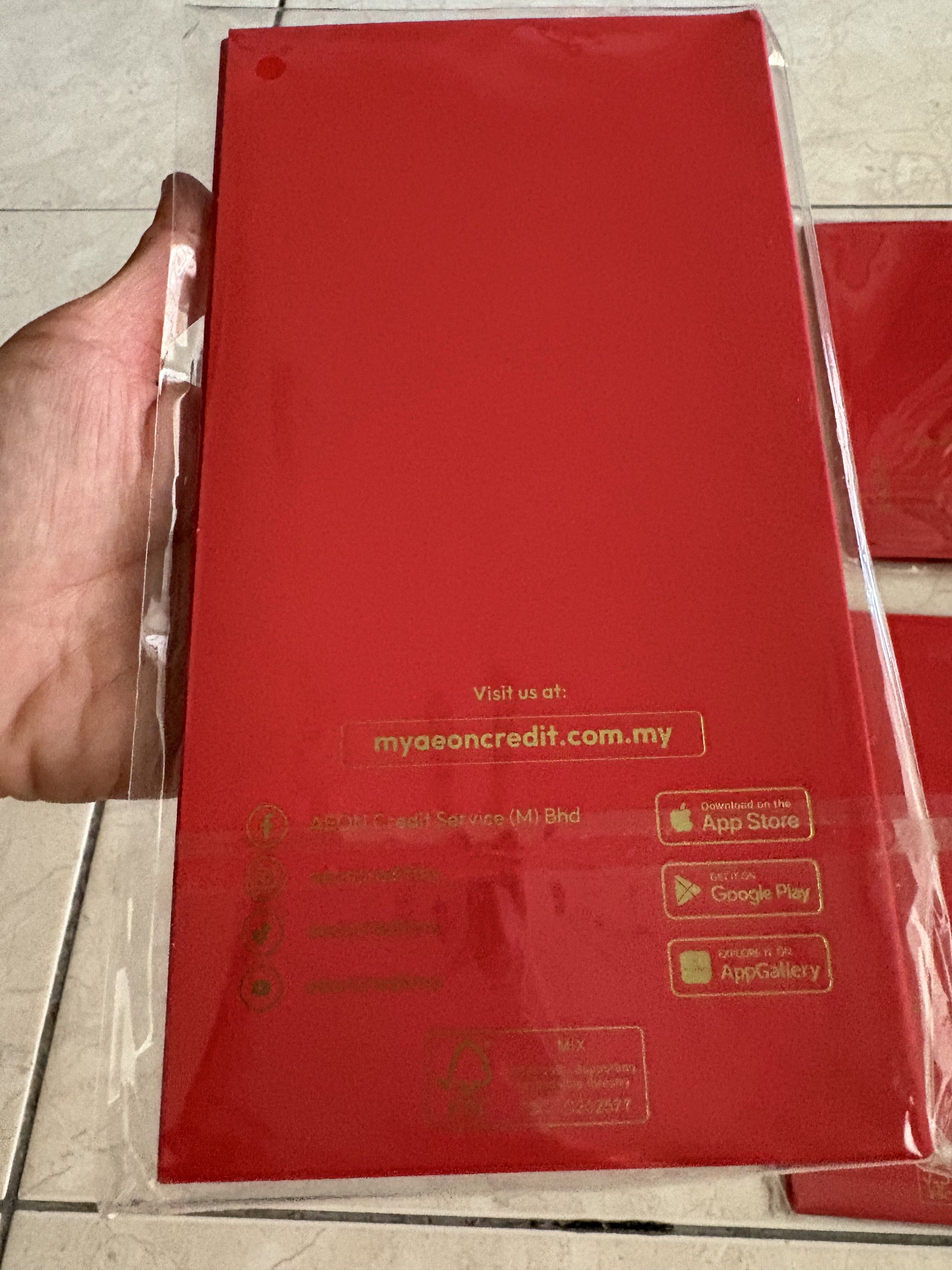 2026 AEON Credit Ang Pao Packets, Hobbies & Toys, Stationery & Craft ...