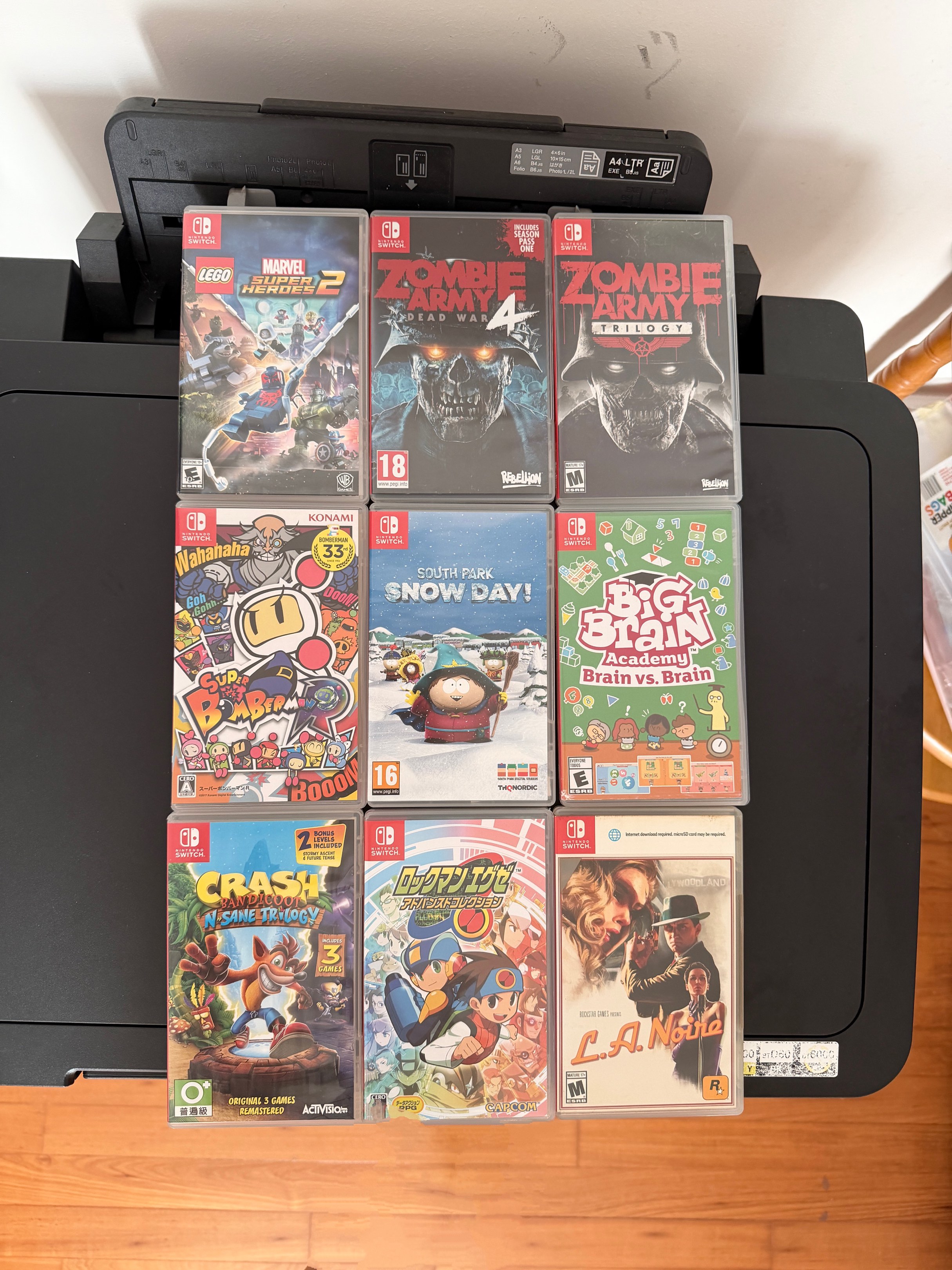 ($29 each) Nintendo Switch game Lego marvel super heroes 2 / Zombie ...