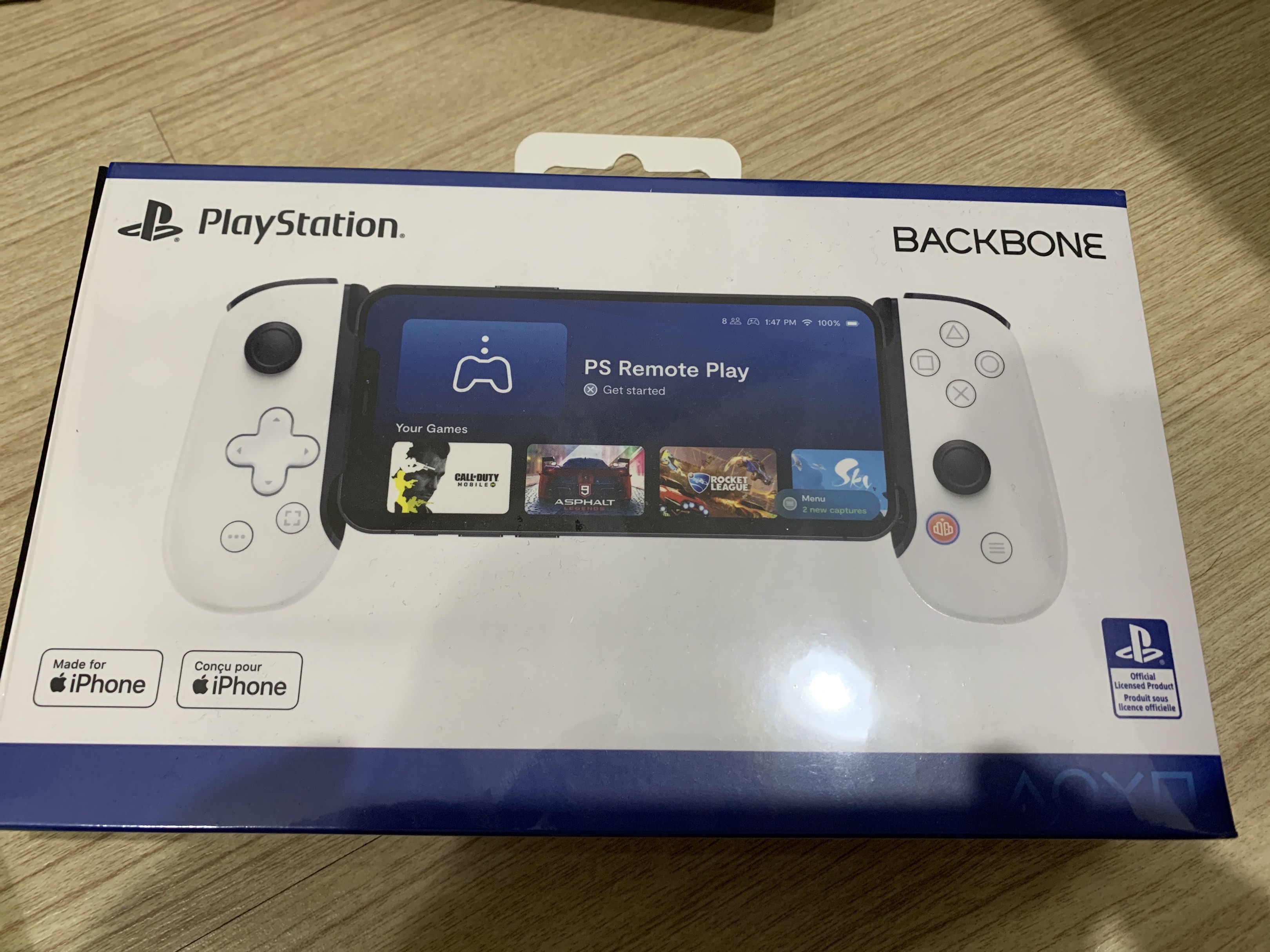 Backbone One Mobile Gaming Controller for iPhone - White, Video Gaming ...