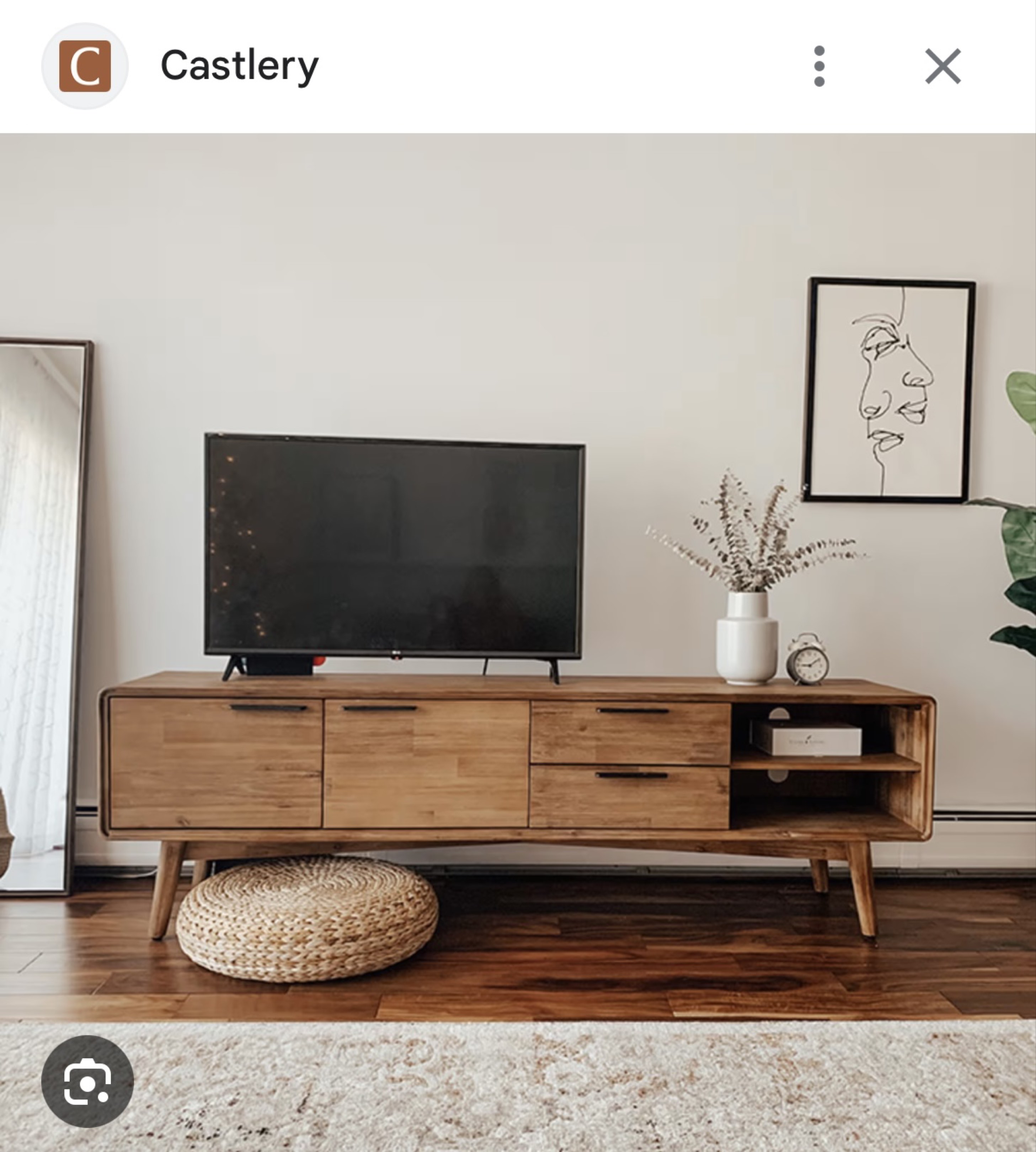 Castlery TV Console - Mid-Century Modern, Furniture & Home Living ...