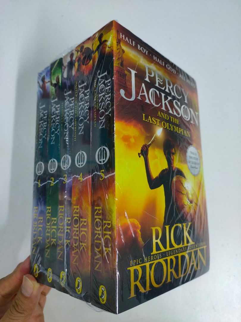 [Clearance Sale] Percy Jackson Ultimate Collection (5 Book Set) by Rick ...