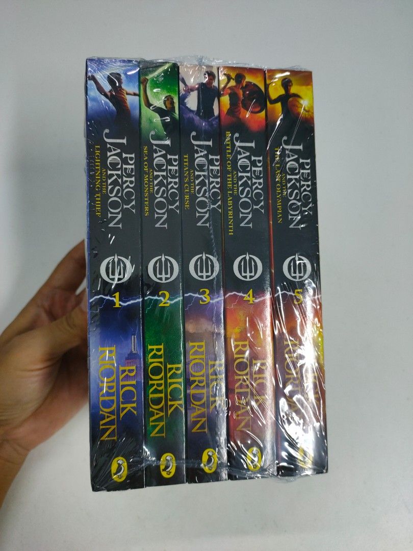 [Clearance Sale] Percy Jackson Ultimate Collection (5 Book Set) by Rick ...