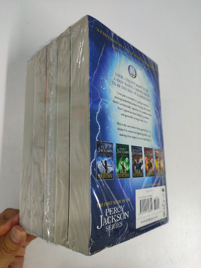 [Clearance Sale] Percy Jackson Ultimate Collection (5 Book Set) by Rick ...