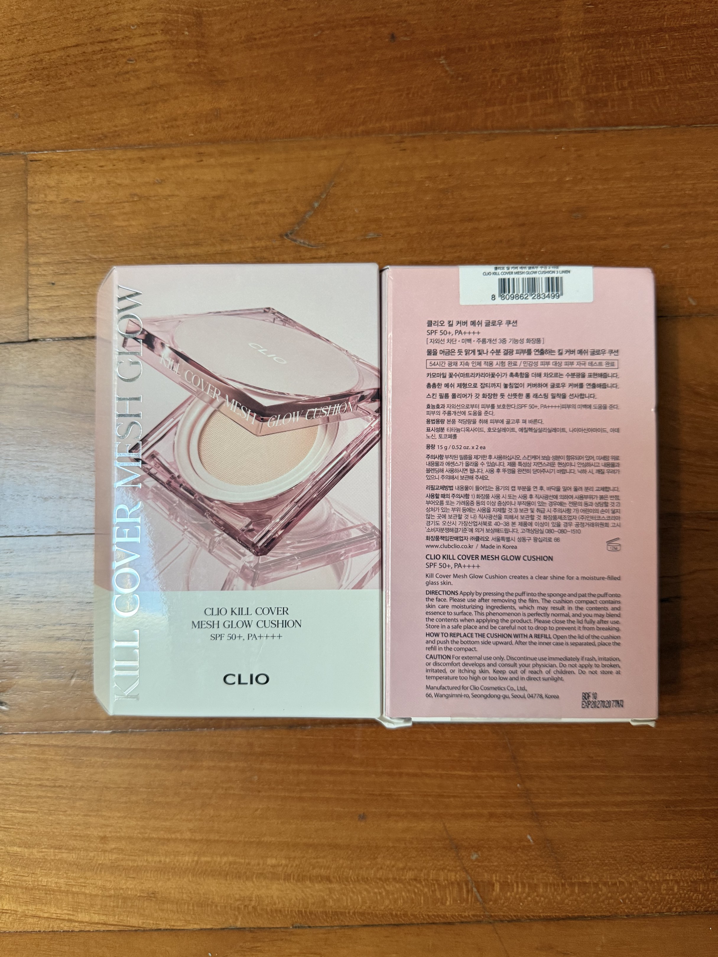 CLIO Kill Cover Mesh Glow Cushion SPF50+ PA++++, Beauty & Personal Care ...