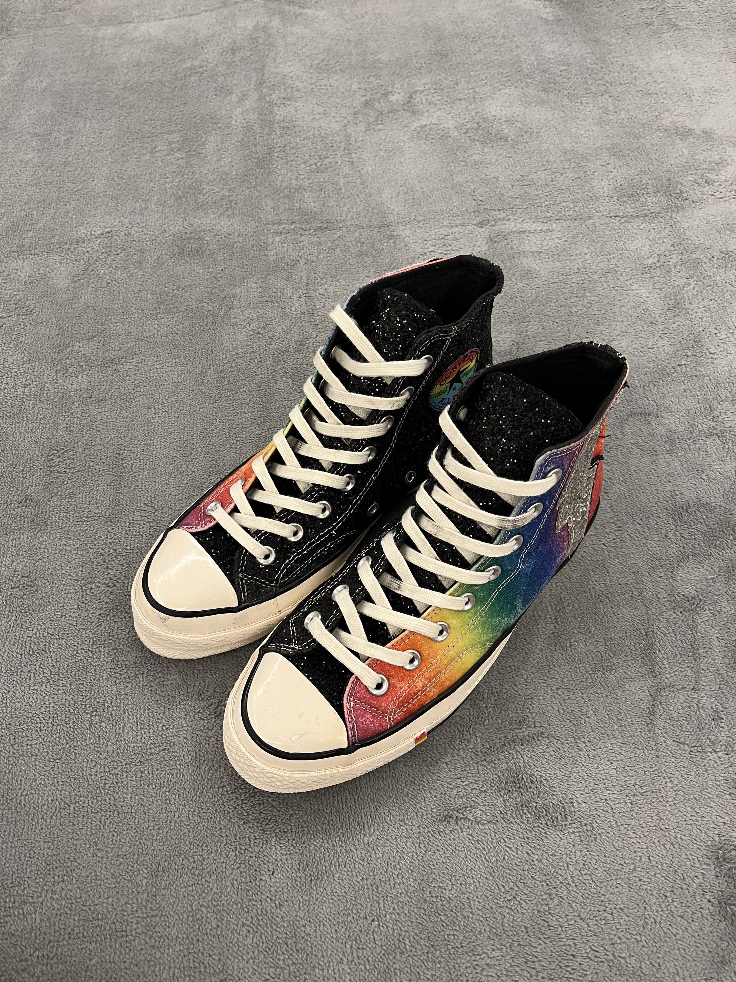 Converse Chuck Taylor All Star High Top Rainbow 💯, Men's Fashion ...