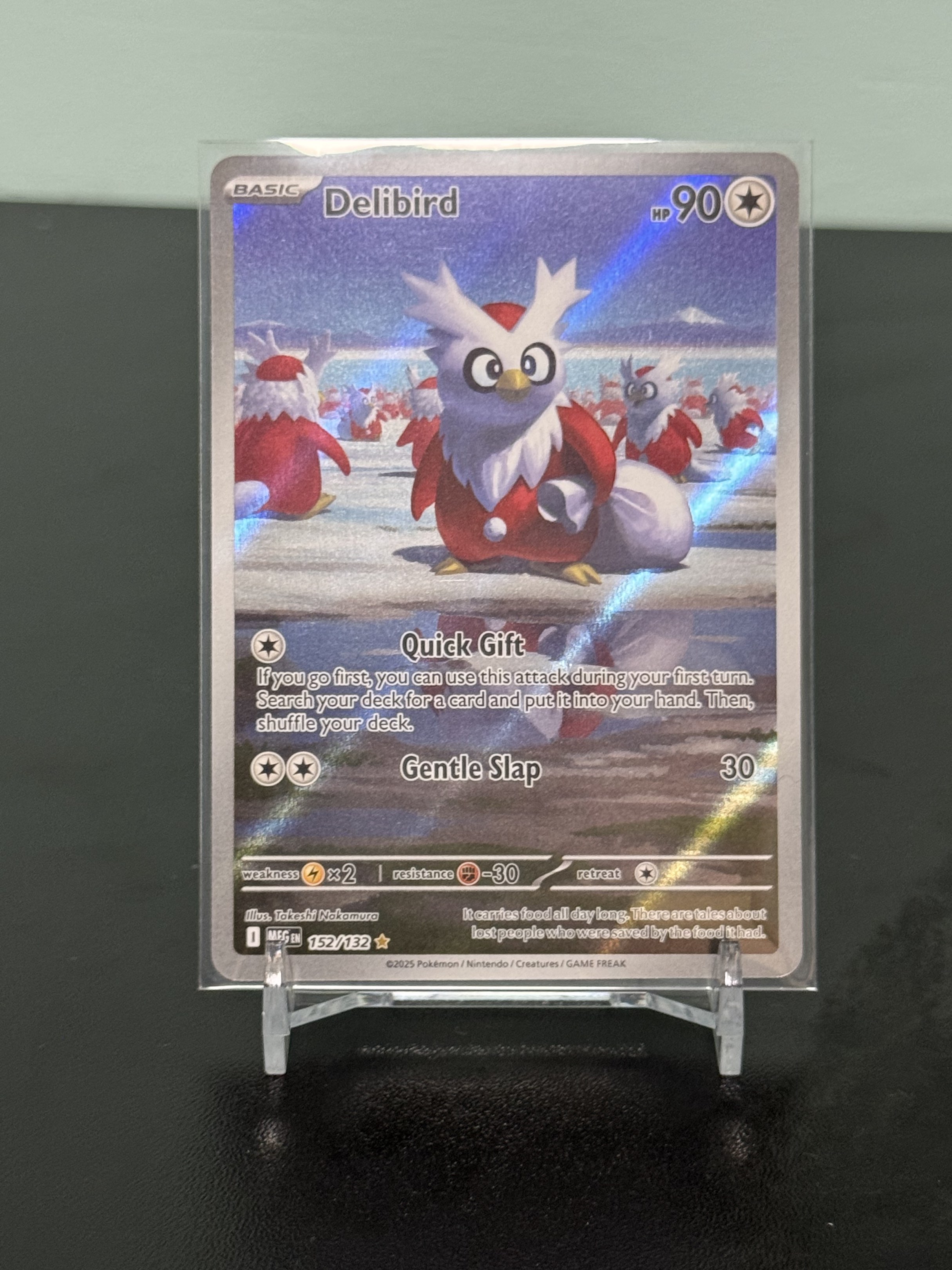 Delibird IR Mega Evolution 152/132, Hobbies & Toys, Toys & Games on ...