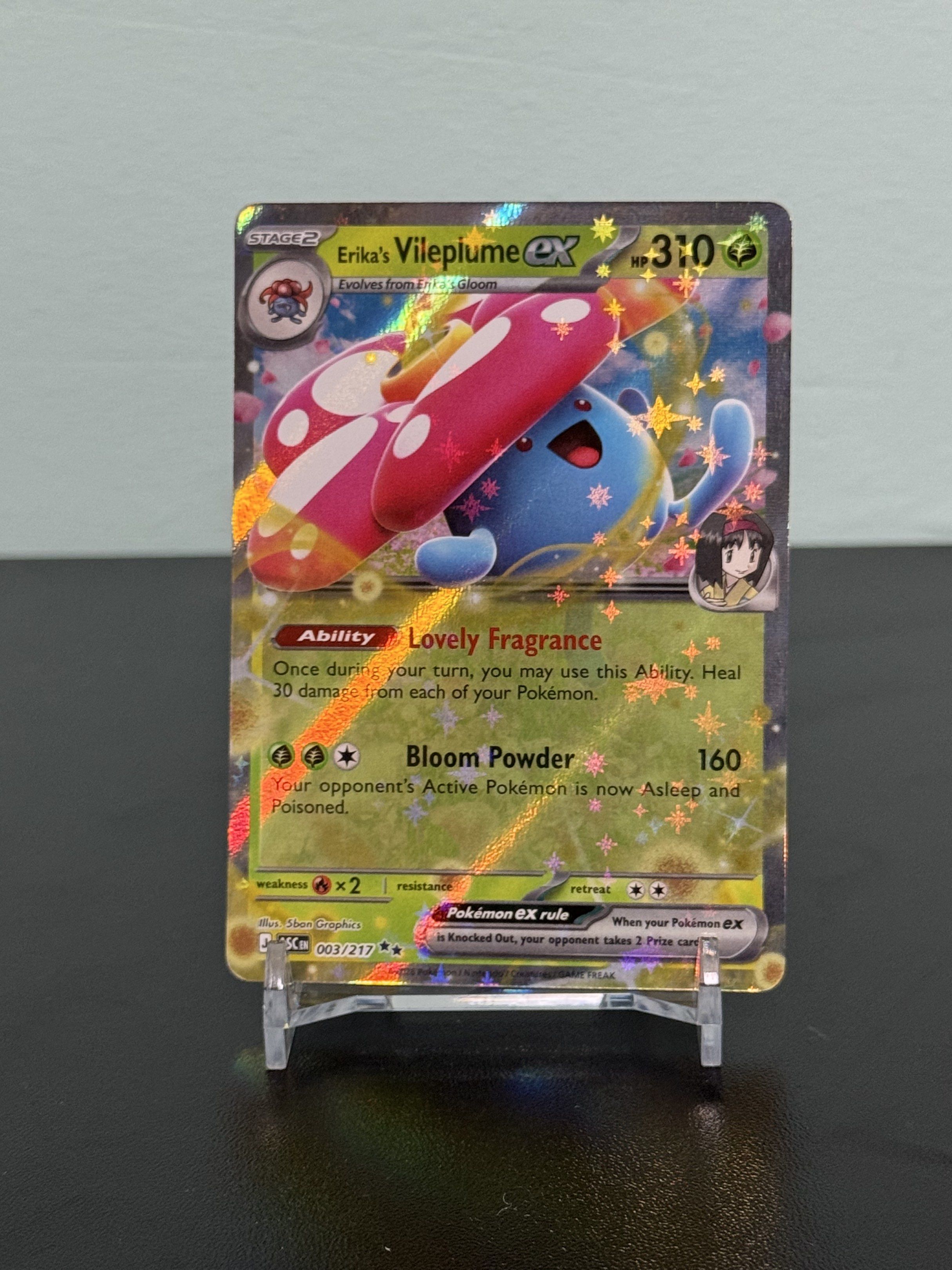 Erika’s Vileplume EX Ascended Heroes, Hobbies & Toys, Toys & Games on ...