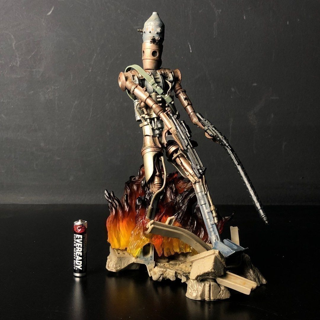 Hasbro Star Wars Unleashed IG-88 Bounty Hunter Droid Action Figure ...