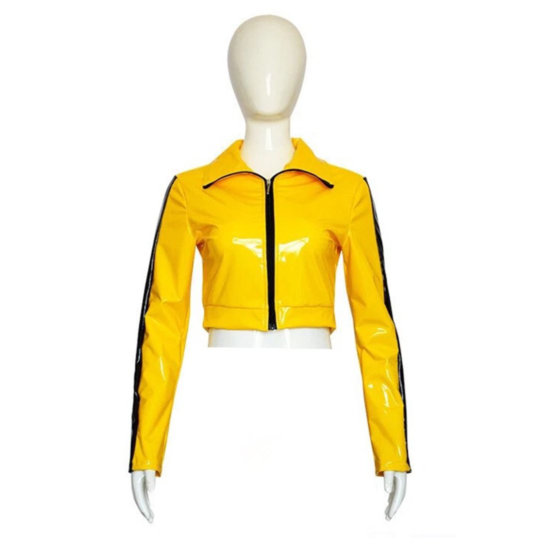 KILL BILL: THE BRIDE COSTUME (CROPPED JACKET ONLY), Women's Fashion ...