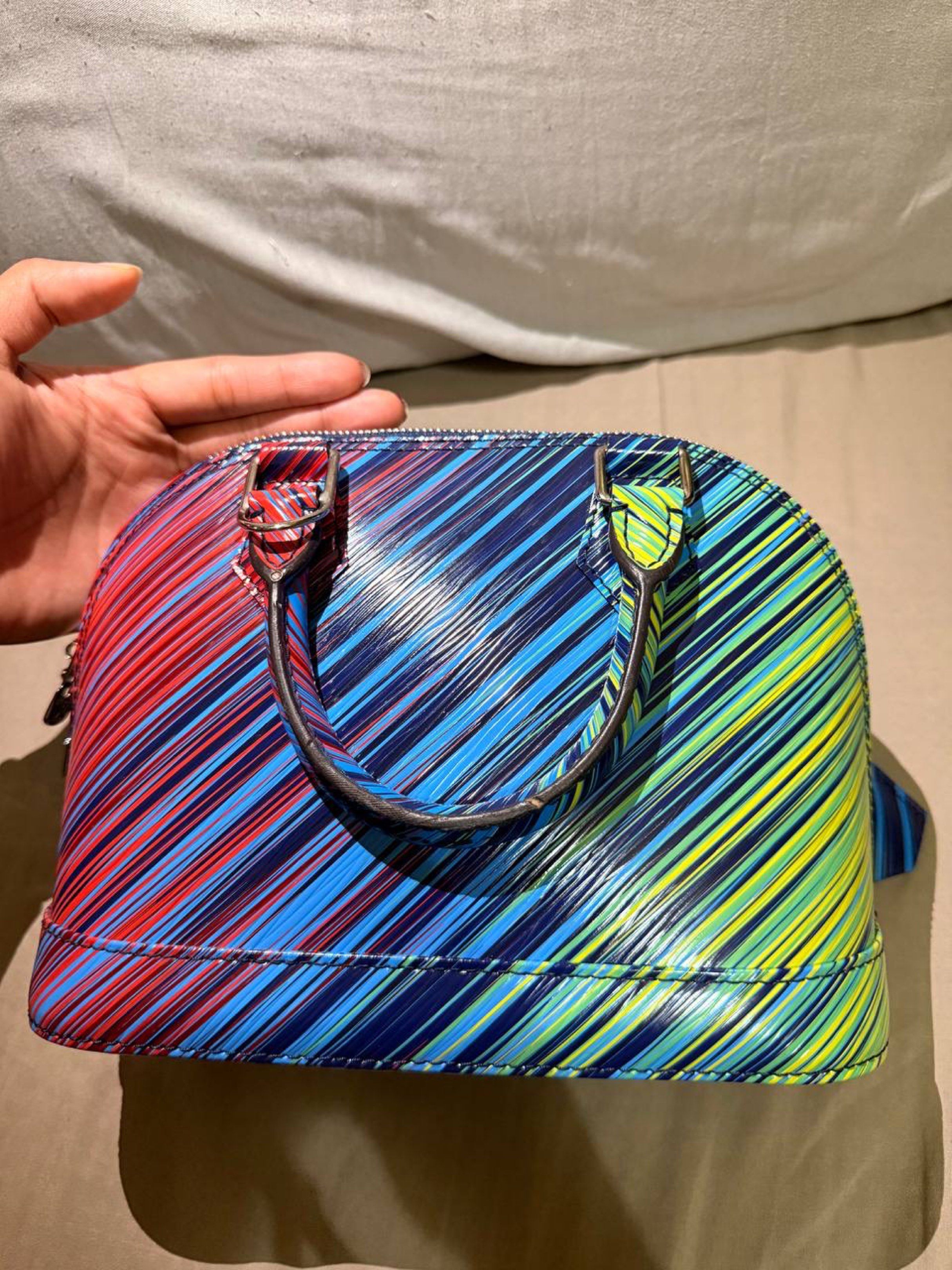 Louis Vuitton Alma BB Tropical Handbag, Luxury, Bags & Wallets on Carousell