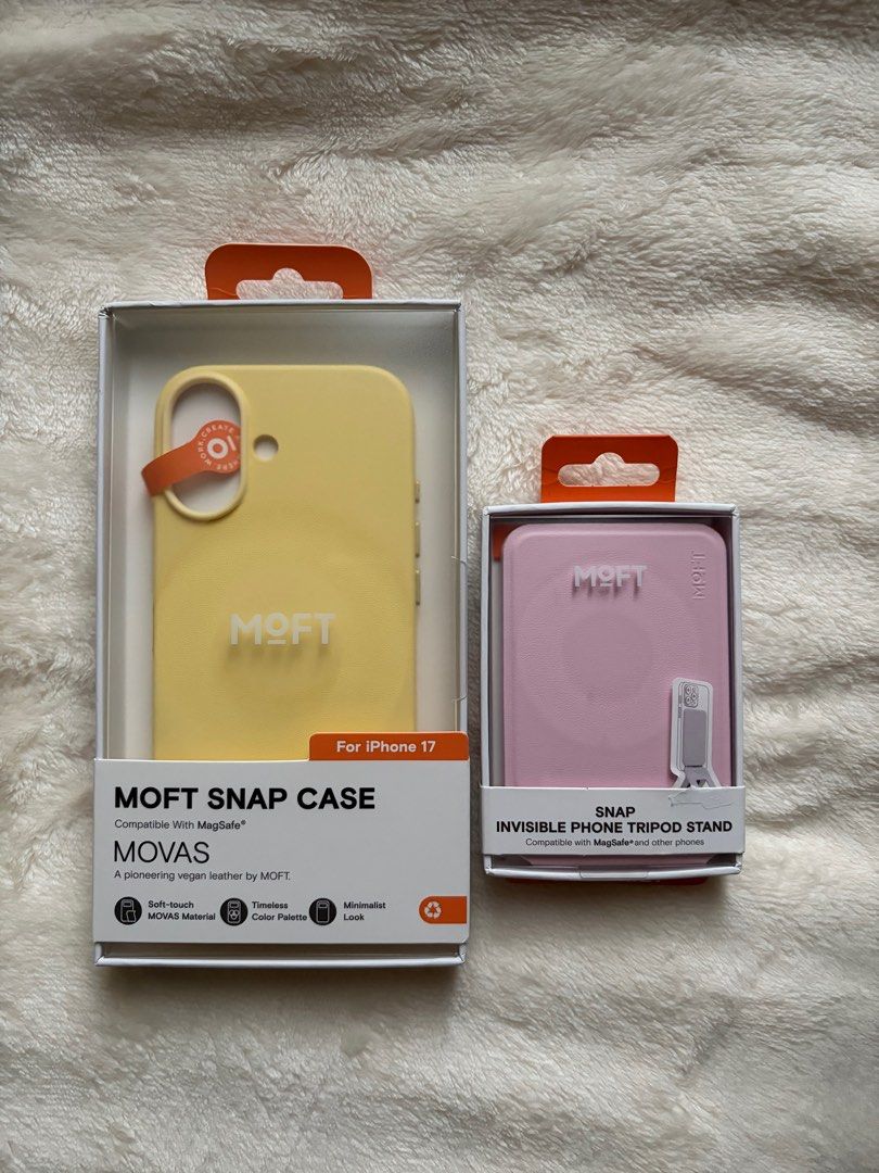 Moft Snap Phone Case for iPhone 17 and Moft Snap Invisible Phone Tripod ...