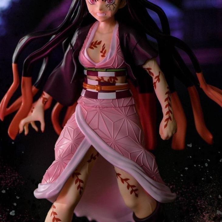 Official Japanese SEGA Demon Slayer FIGURIZMα Nezuko Demon Mode Figure ...
