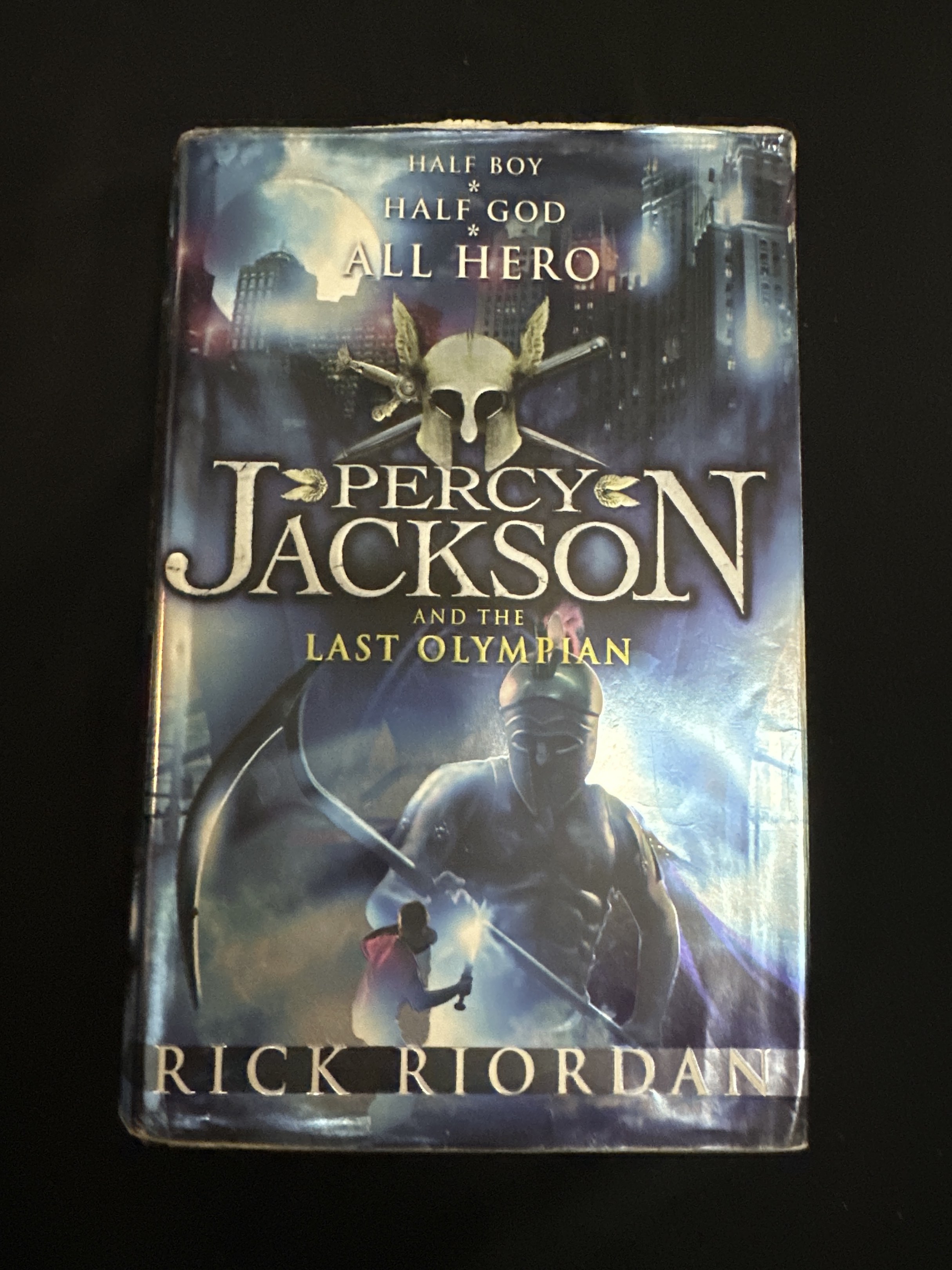 Percy Jackson and the Last Olympian by Rick Riordan, Hobbies & Toys ...
