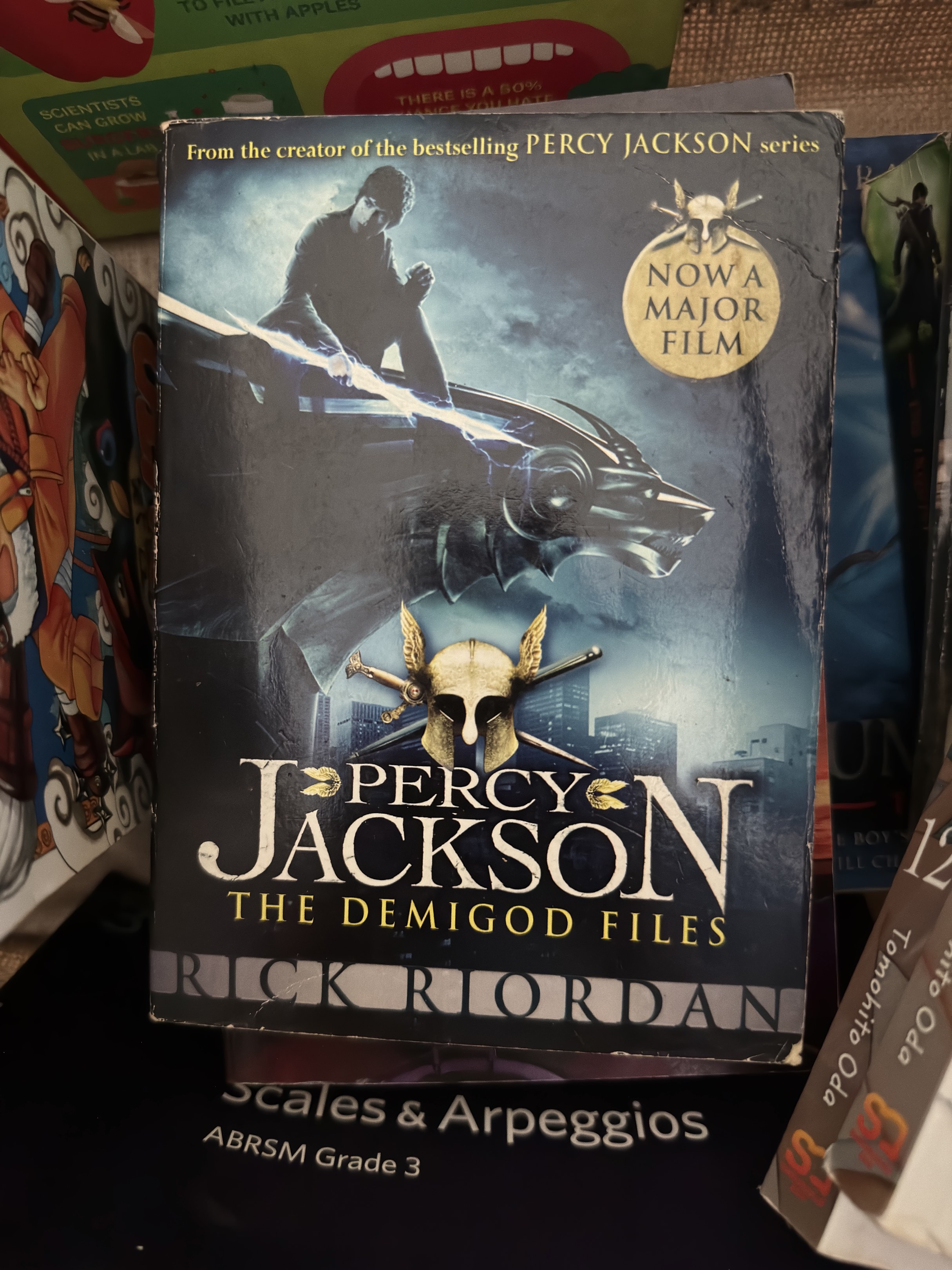 Percy Jackson: The Demigod Files by Rick Riordan, Hobbies & Toys, Books ...