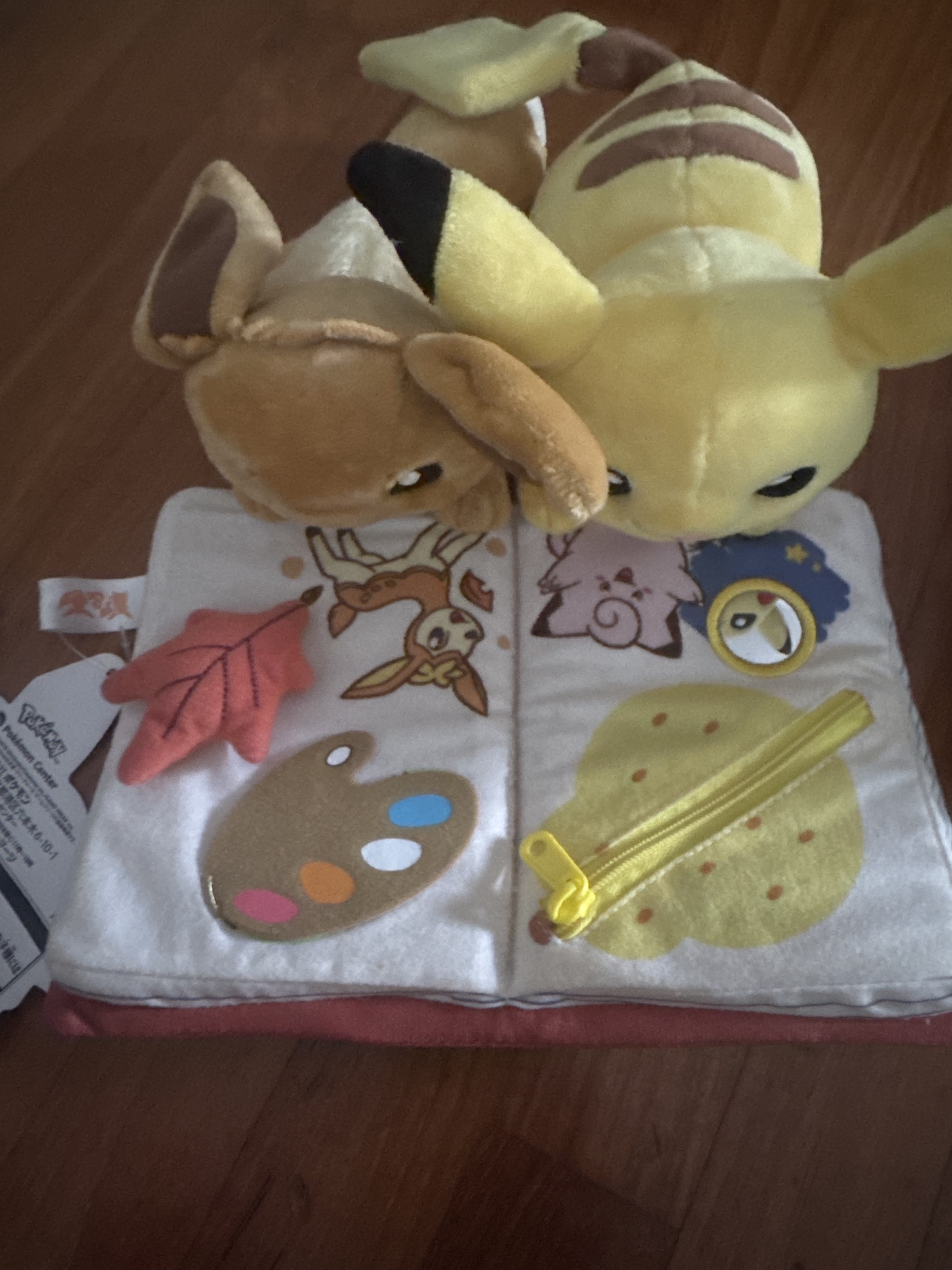 Pokemon Center 2018 autumn Pikachu & Eevee Plush Toy, Hobbies & Toys ...