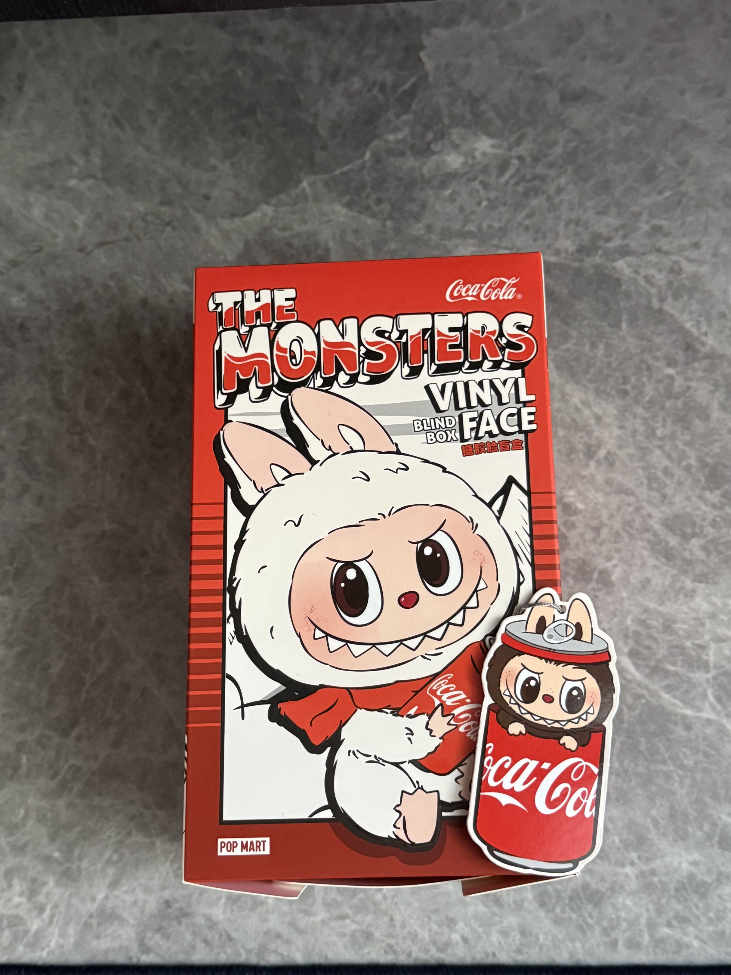 Pop Mart Coca Cola The Monsters Vinyl Face Blind Box Secret Mysterious ...