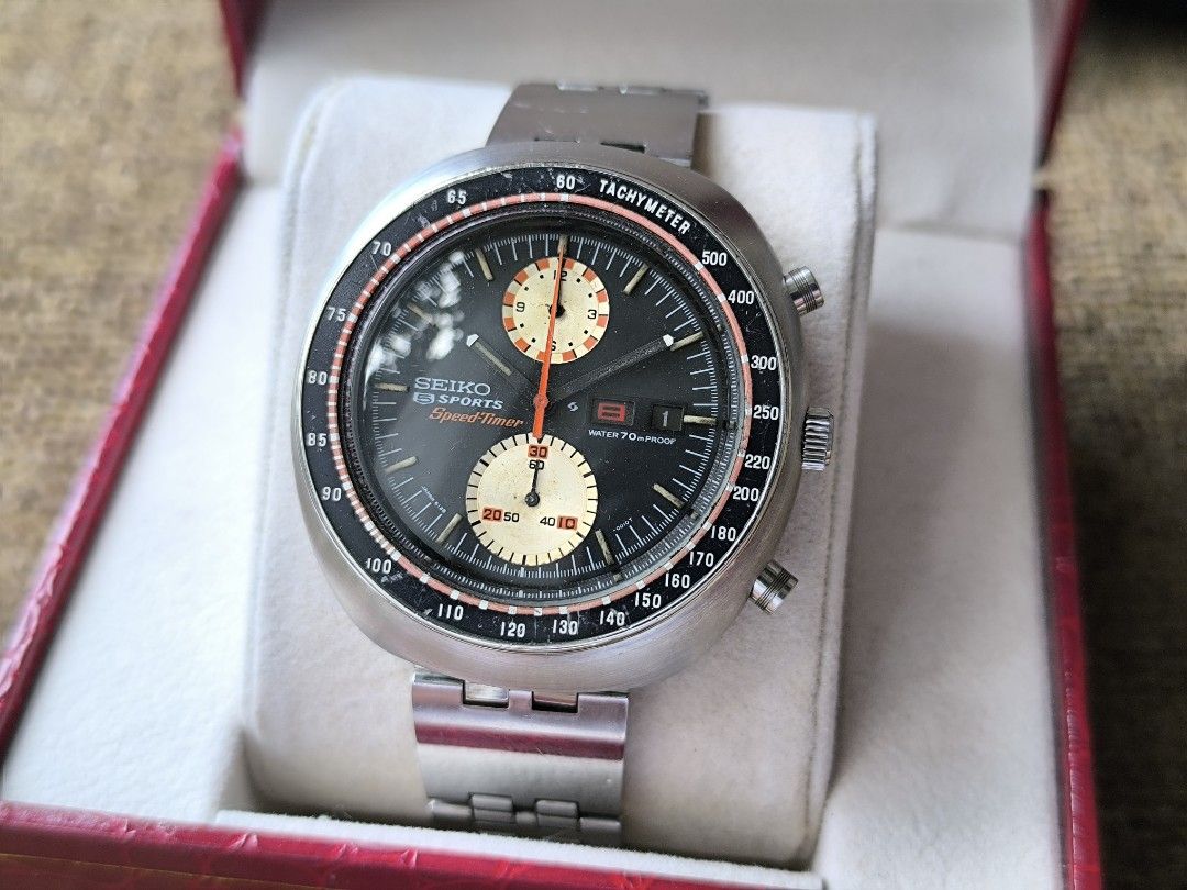 Seiko 5 Sports Speedtimer UFO Chronograph Watch, Men's Fashion, Watches ...