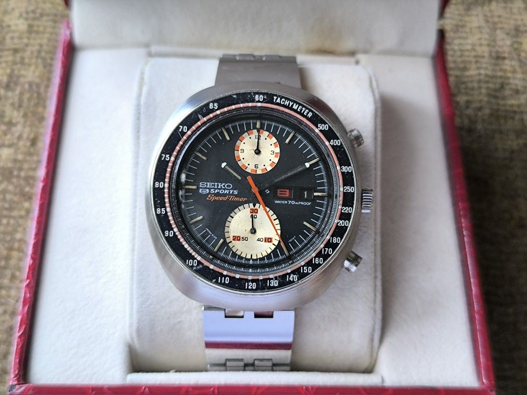 Seiko 5 Sports Speedtimer UFO Chronograph Watch, Men's Fashion, Watches ...