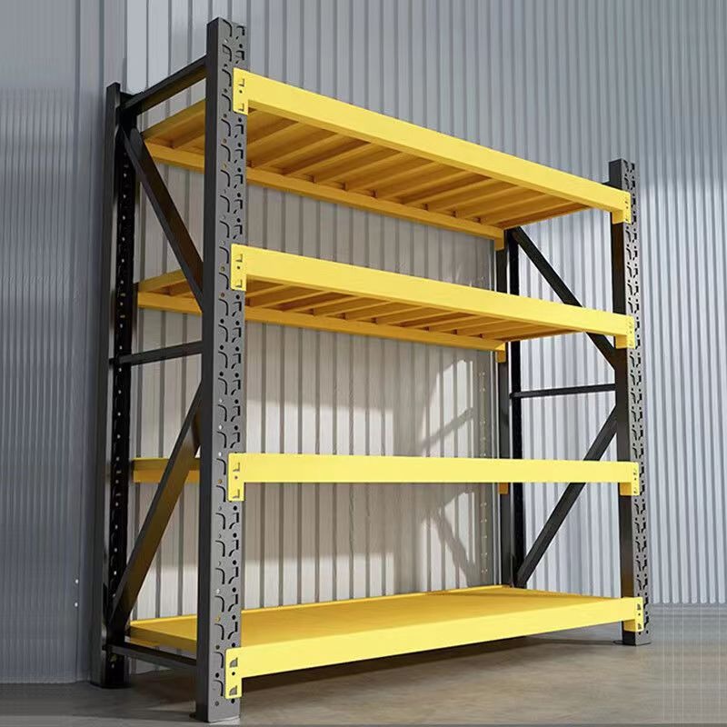 Shelf warehouse, factory, light and medium-sized shelves, storage ...