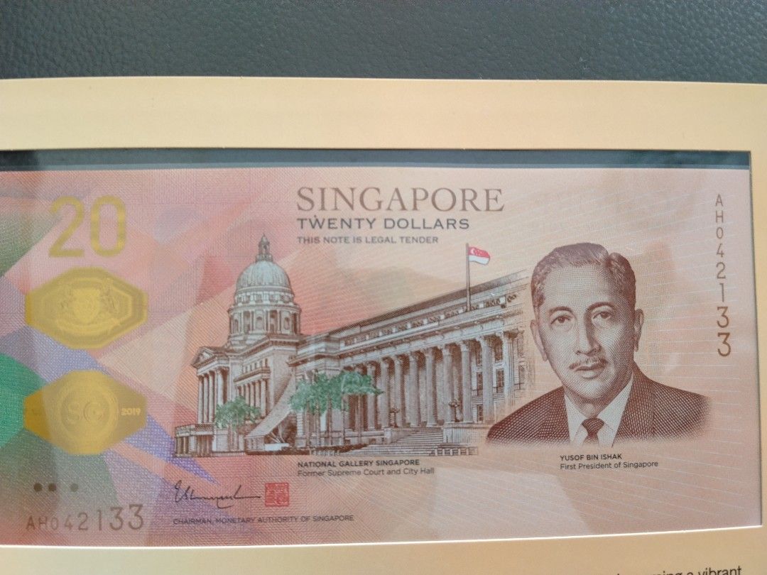Singapore Bicentennial $20 Commemorative Note, Hobbies & Toys ...