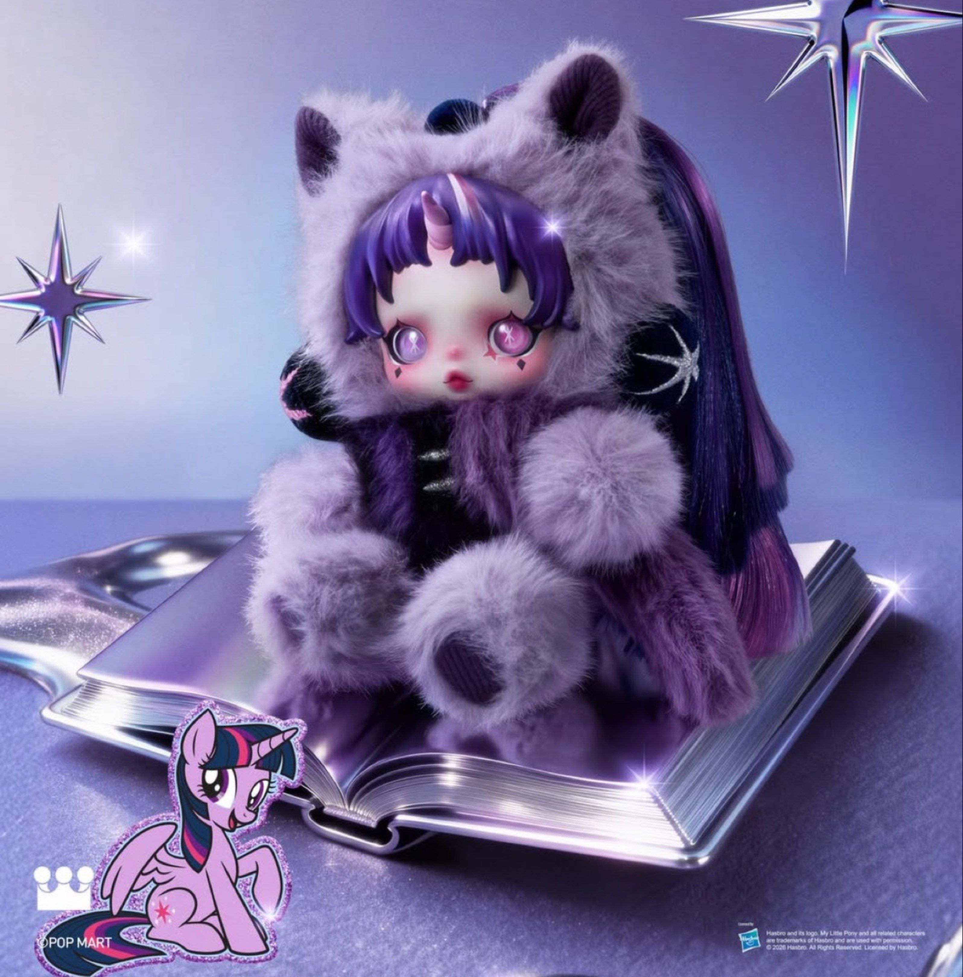 SKULLPANDA x My Little Pony Twilight sparkle, Hobbies & Toys, Toys ...