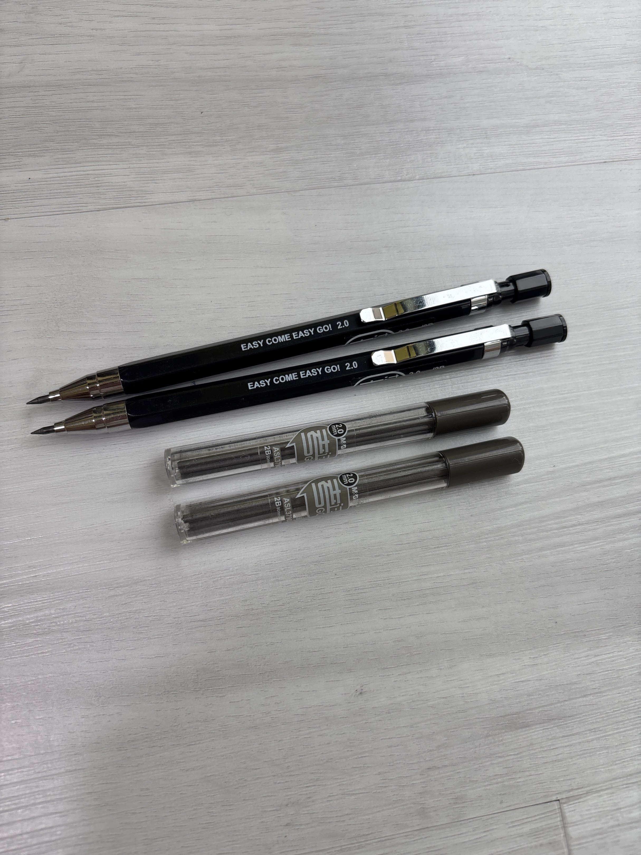 Thick Mechanical Pencils & Lead Refills, Hobbies & Toys, Stationery ...