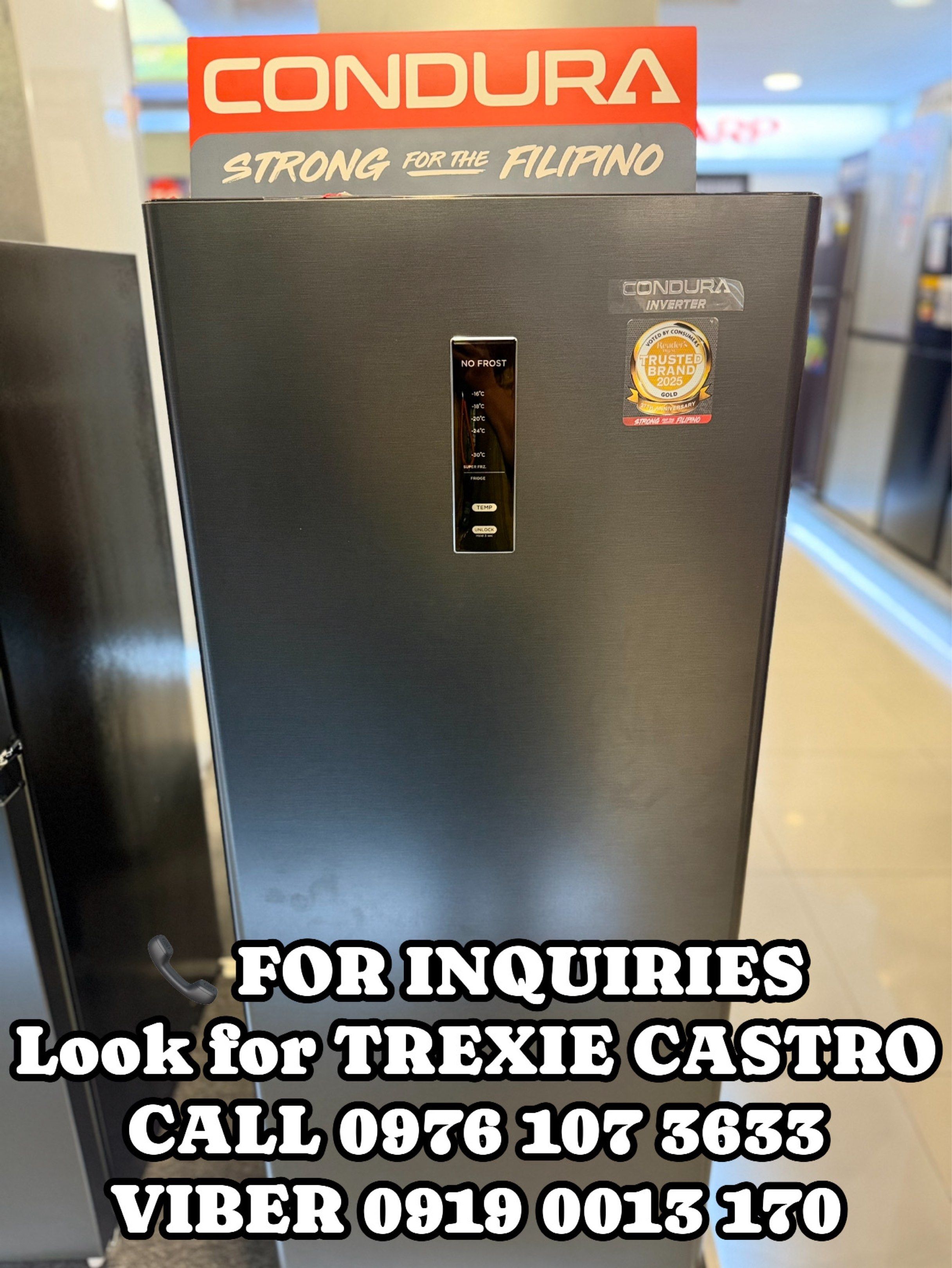 🟫 CONDURA UPRIGHT FREEZER INVERTER REF. 🟫, TV & Home Appliances ...