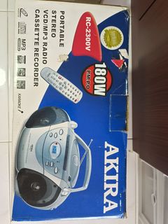 Vintage Akira DV-403P Portable CD/MP3 Player, Audio, Portable Music ...