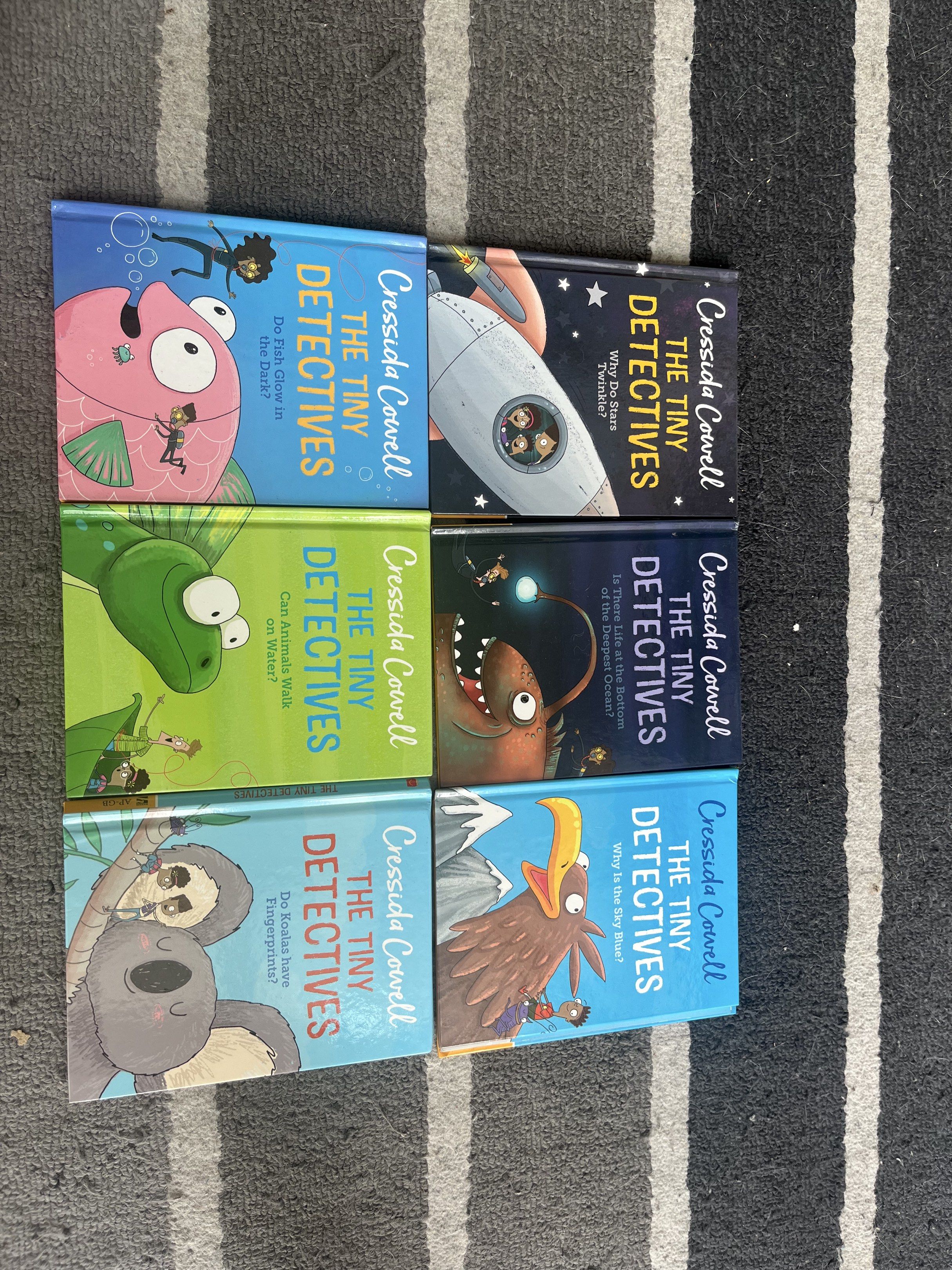 Cressida Cowell The Tiny Detectives Book Set, Hobbies & Toys, Books ...