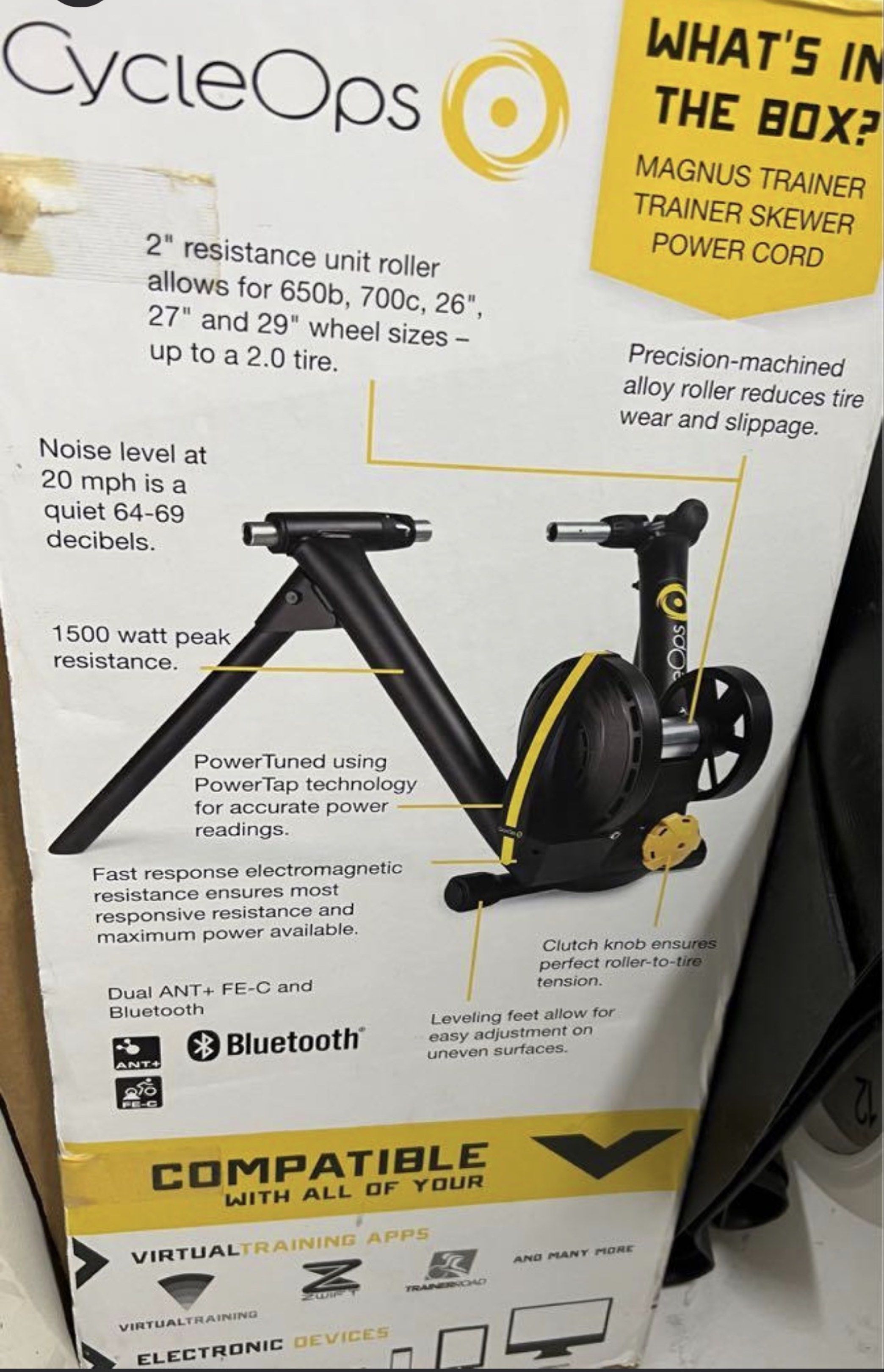 CycleOps Magnus Trainer - Indoor Bike Trainer, Sports Equipment ...