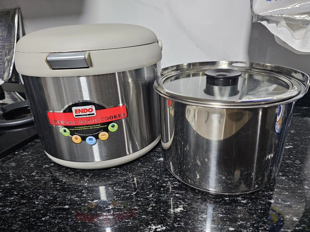 Endo Japan Thermal Magic Cooker, TV & Home Appliances, Kitchen ...