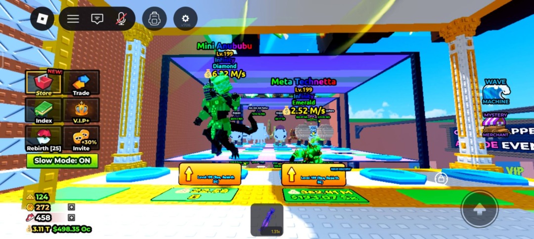 Escape Tsunami For Brainrots Mini Anububu & Meta Technetta, Video ...