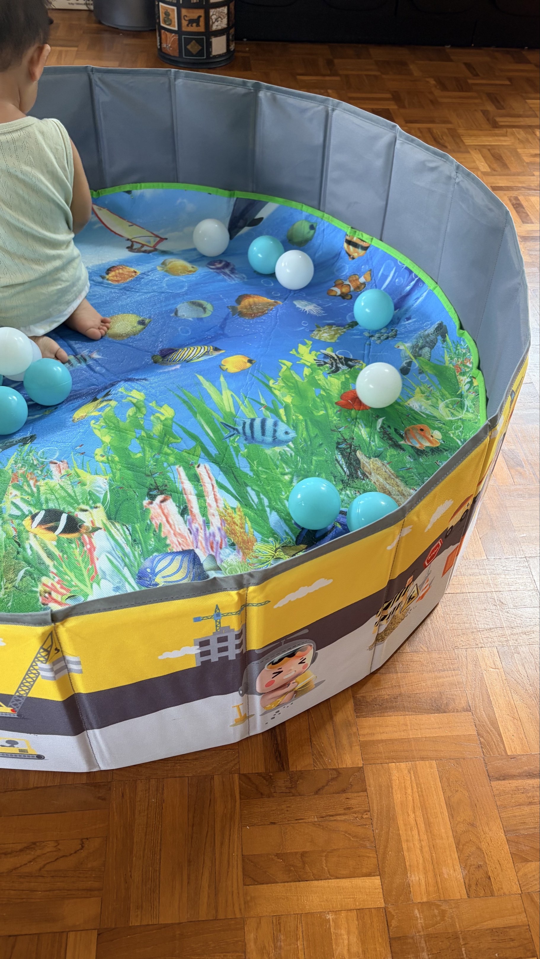Foldable Baby Ball Pit - Multi-Use, Babies & Kids, Infant Playtime on ...