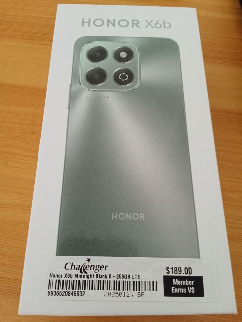 Honor X6b 256GB Midnight Black, Mobile Phones & Gadgets, Mobile Phones ...