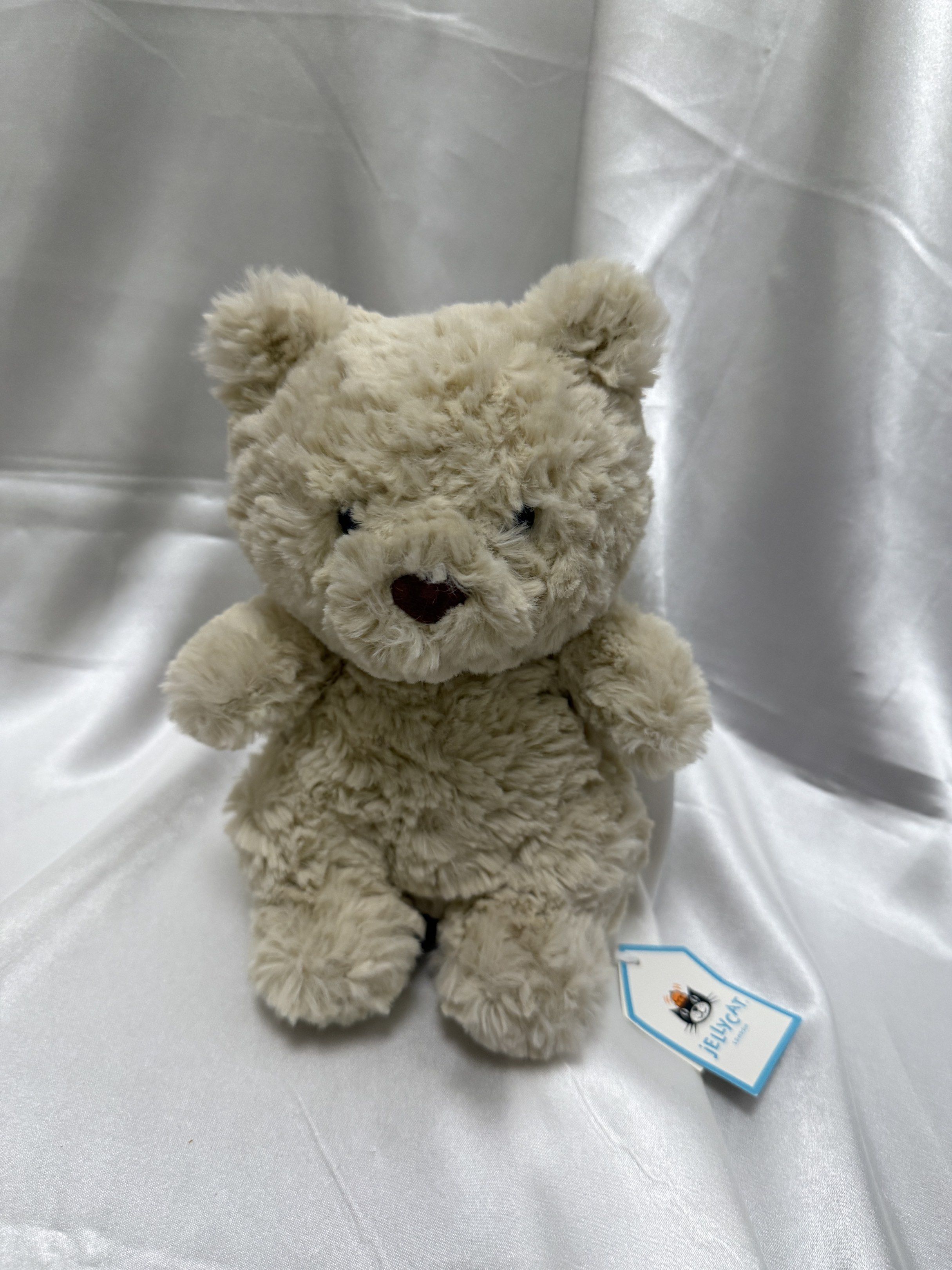 Jellycat Baby Bartholomew Bear, Hobbies & Toys, Toys & Games on Carousell
