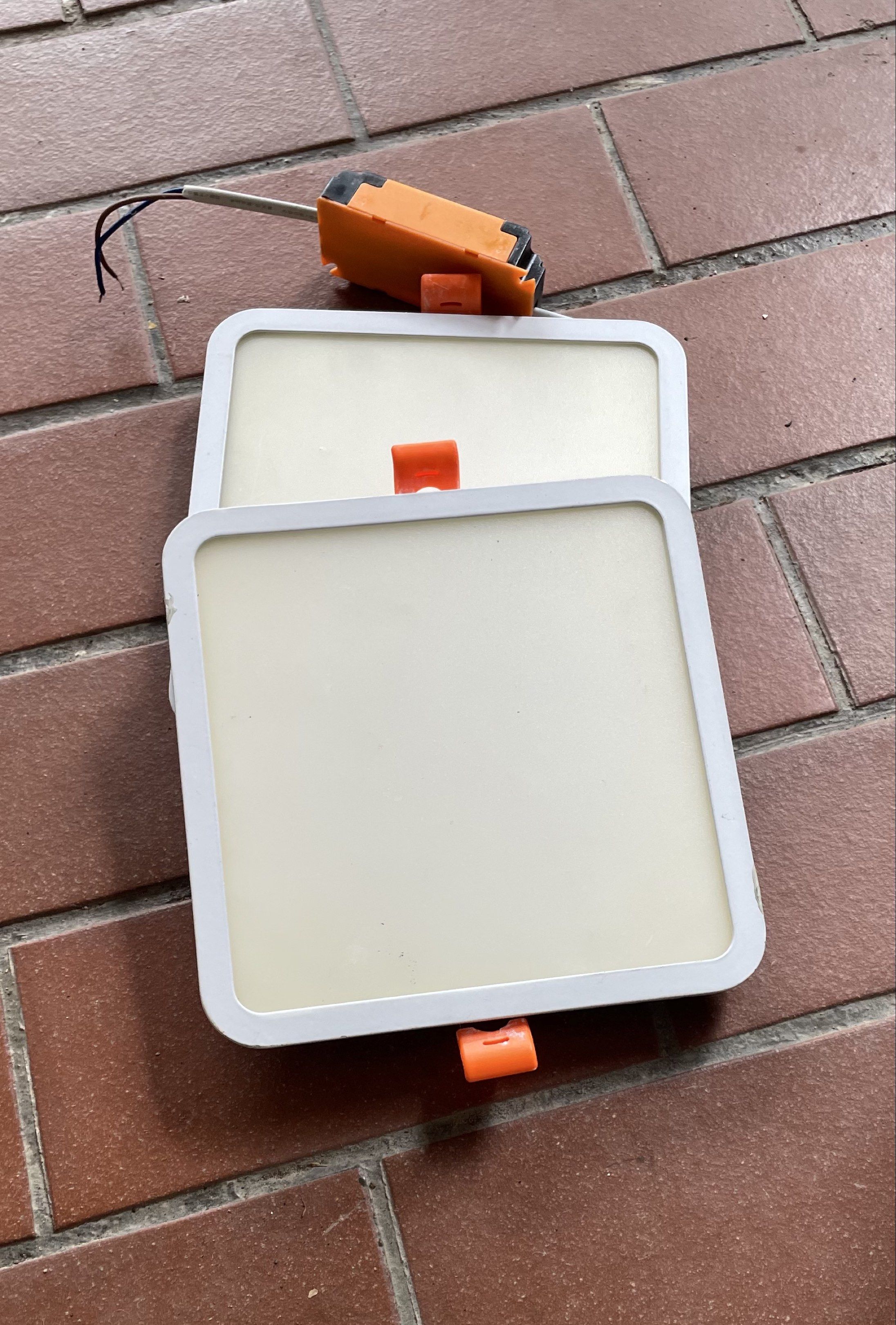 LED Panel Light - Slim Square Downlight, Furniture & Home Living ...