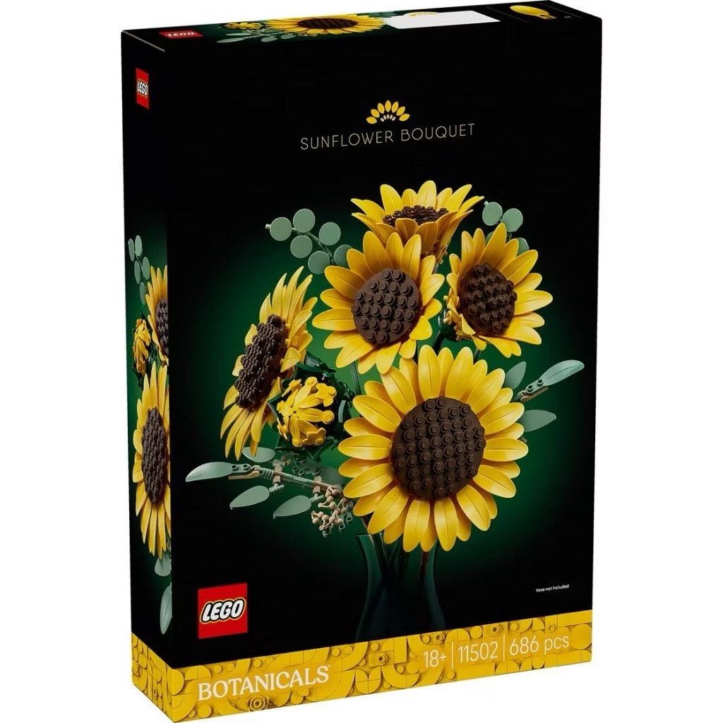[Mar2026] LEGO Botanicals 11502 Sunflower Bouquet, Hobbies & Toys, Toys ...