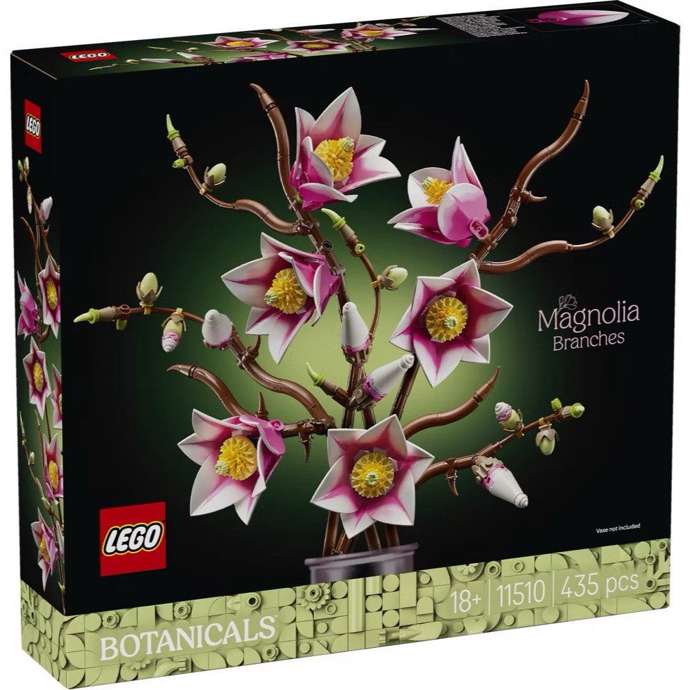 [Mar2026] LEGO Botanicals 11510 Magnolia Branches, Hobbies & Toys, Toys ...