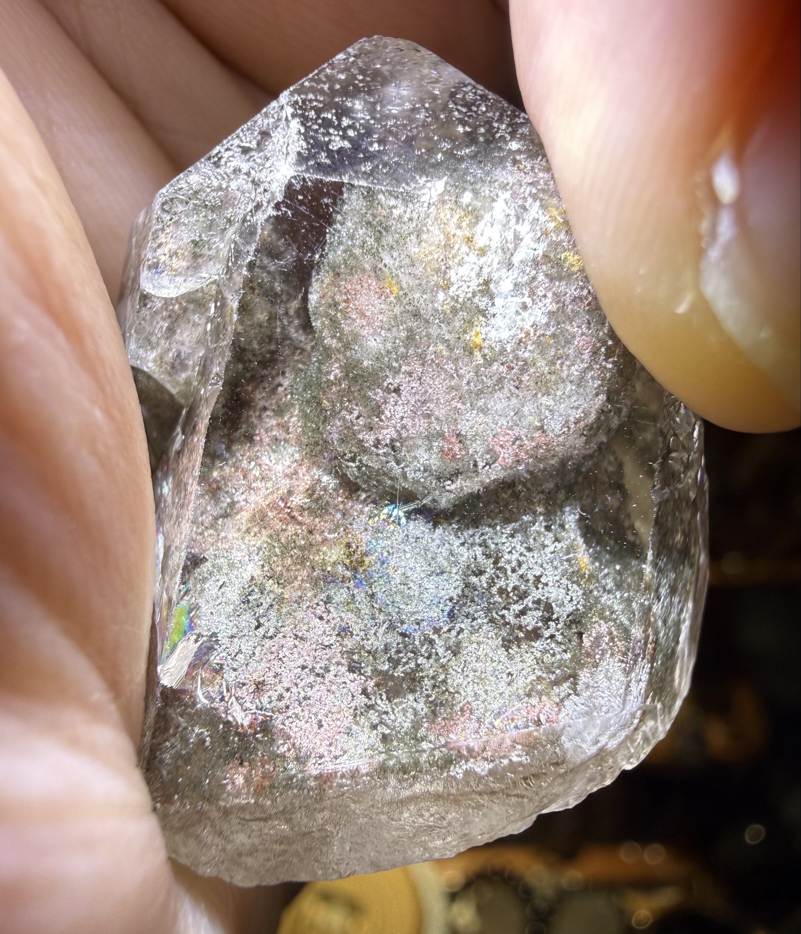 Natural Brazil Multicolour Phantom Quartz, Hobbies & Toys, Memorabilia ...