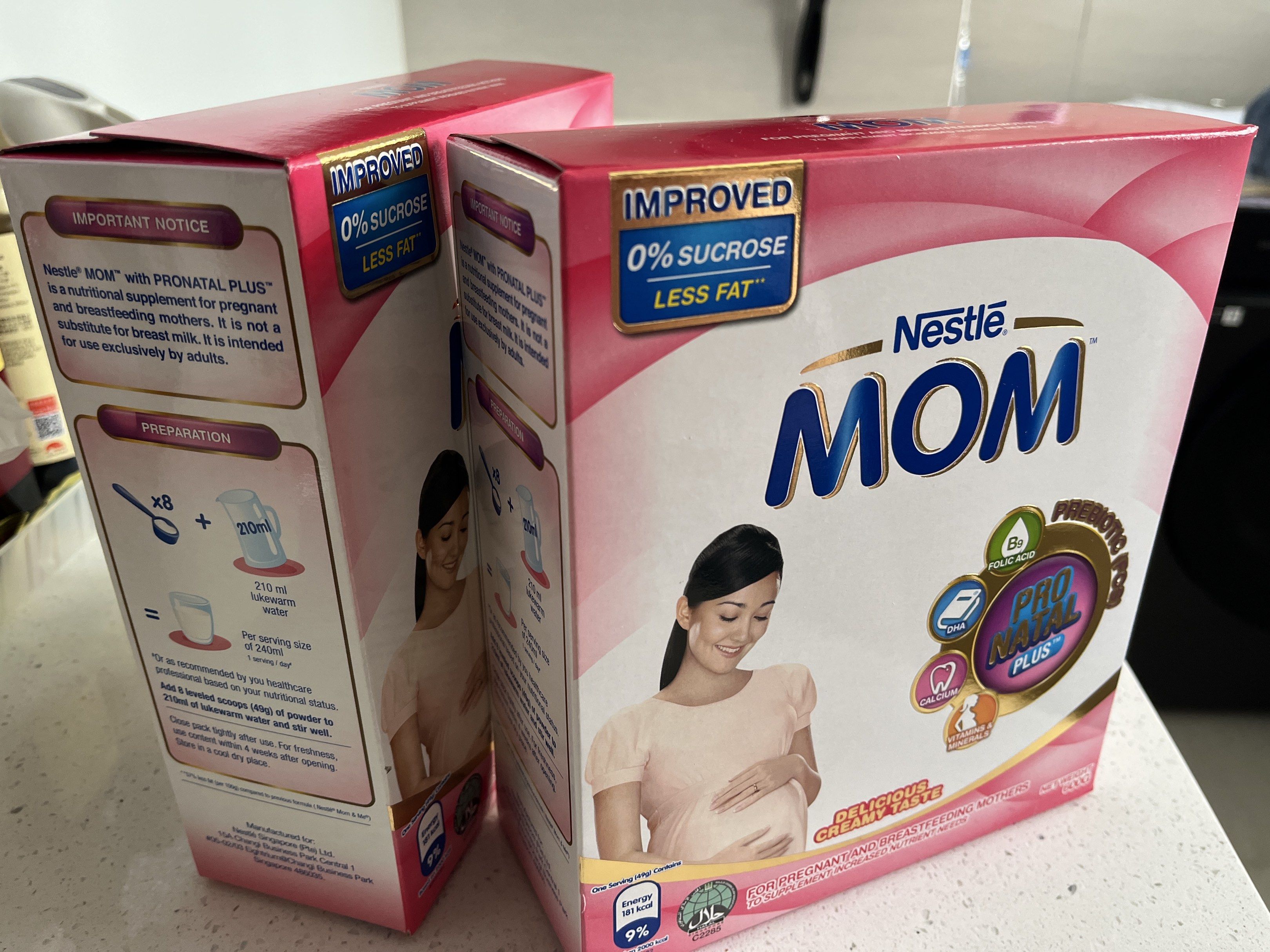 Nestle MOM with Pronatal Plus - Prenatal Supplement, Babies & Kids ...