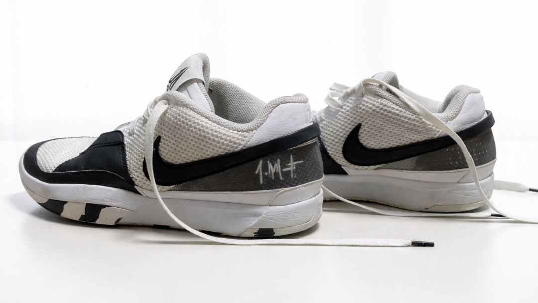 Nike JA1 scratch 2.0, Men's Fashion, Footwear, Sneakers on Carousell