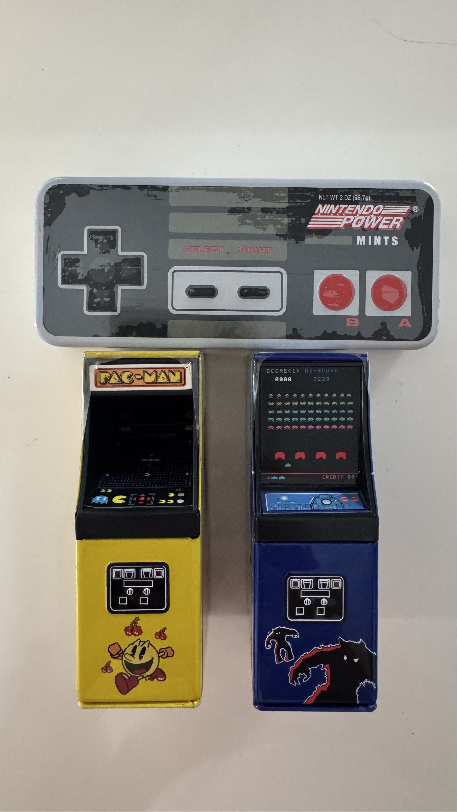 Nintendo Power Mints with Pac-Man and Space Invaders Candy Tin, Hobbies ...