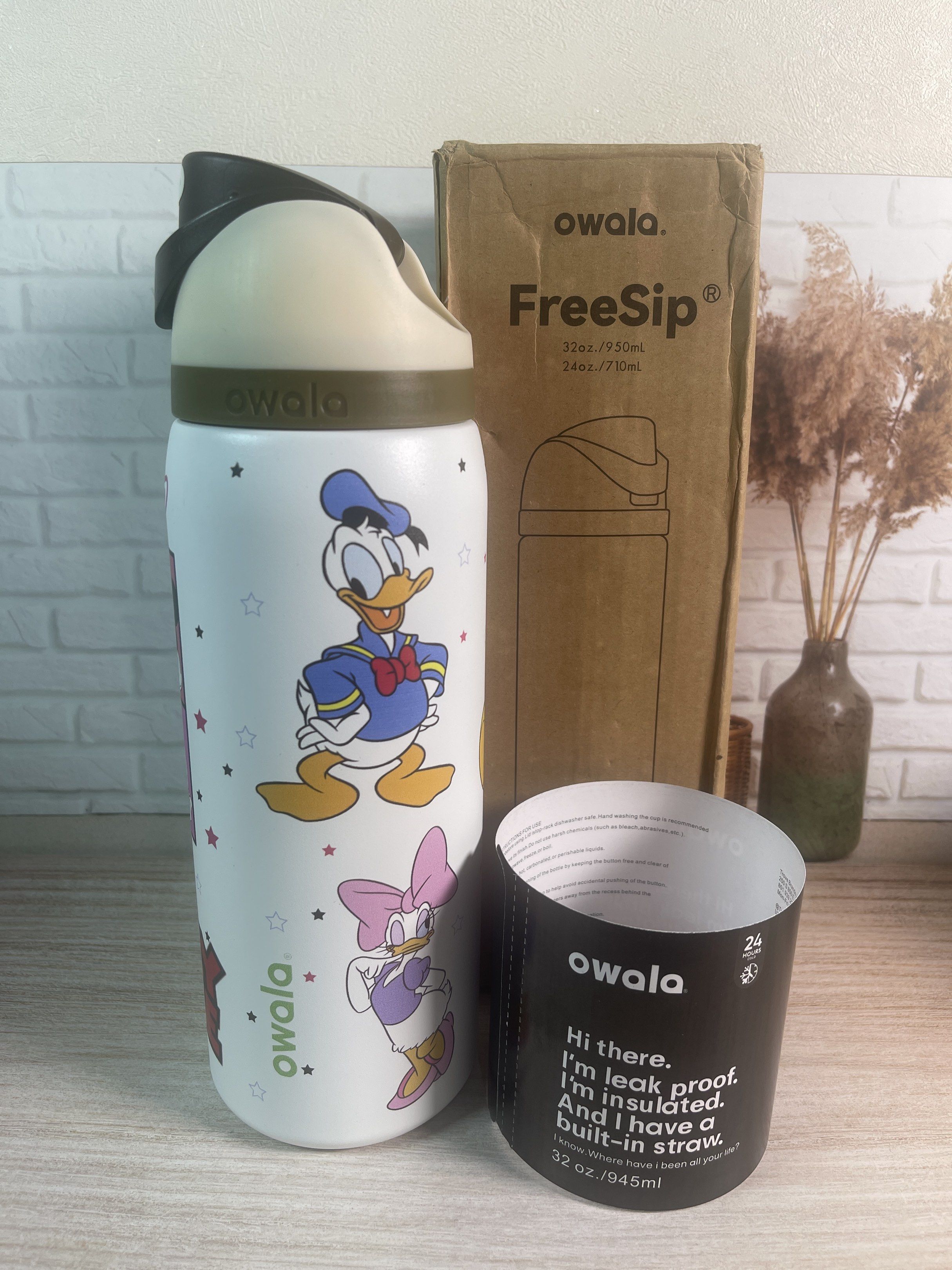 Owala Special Edition Disney Mickey, Minnie Mouse and Donald Duck 32Oz ...