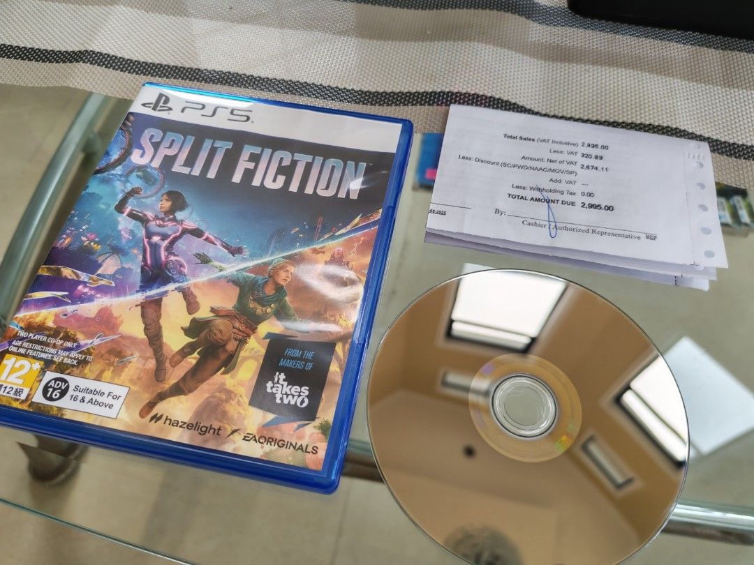PS5 Game Disc Split Fiction, Video Gaming, Video Games, PlayStation on ...