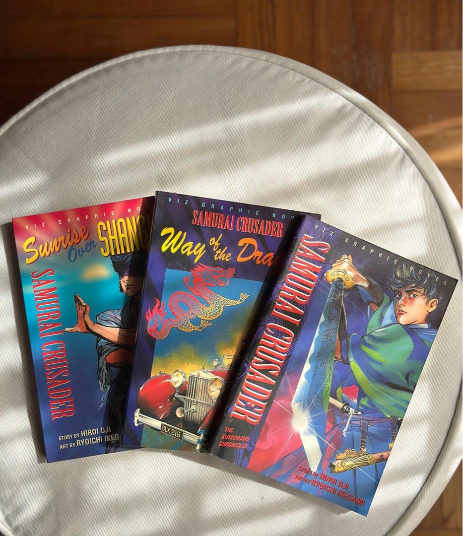 Samurai Crusader Manga Books (Full set at $95), Hobbies & Toys, Books ...