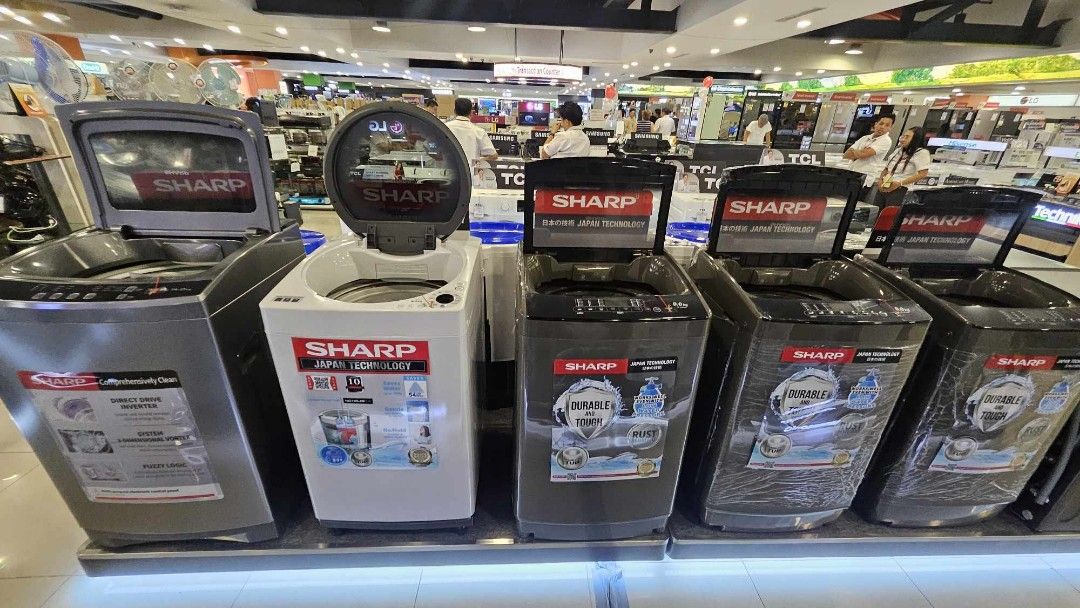 SHARP TOP LOAD WASHING MACHINE FULLY AUTOMATIC, TV & Home Appliances ...