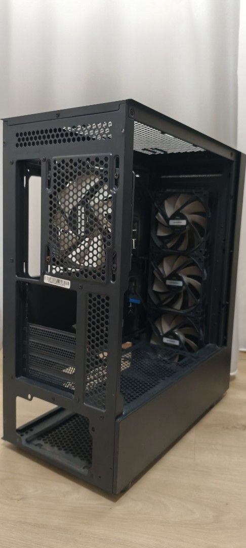 Tecware Forge M ARGB TG MATX Gaming Case (Black)., Computers & Tech ...