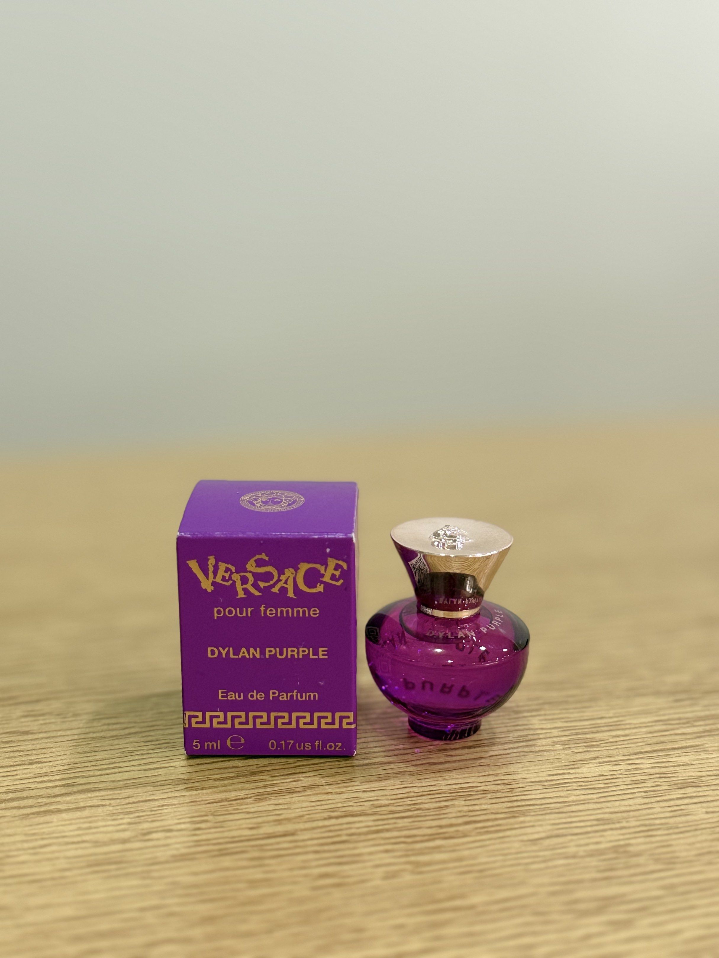 Versace Dylan Purple Eau de Parfum 5ml 💯 original from US 🇺🇸, Beauty ...