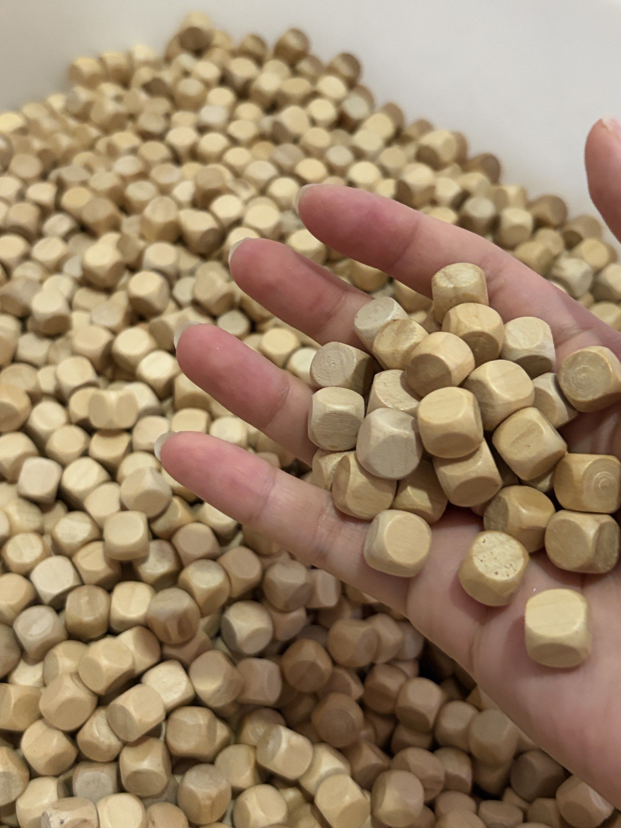 12kg of hinoki wooden cubes, Hobbies & Toys, Toys & Games on Carousell