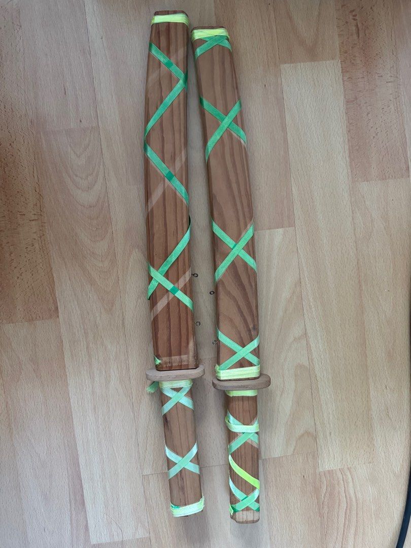 Wooden Swords with Sheaths, Hobbies & Toys, Toys & Games on Carousell